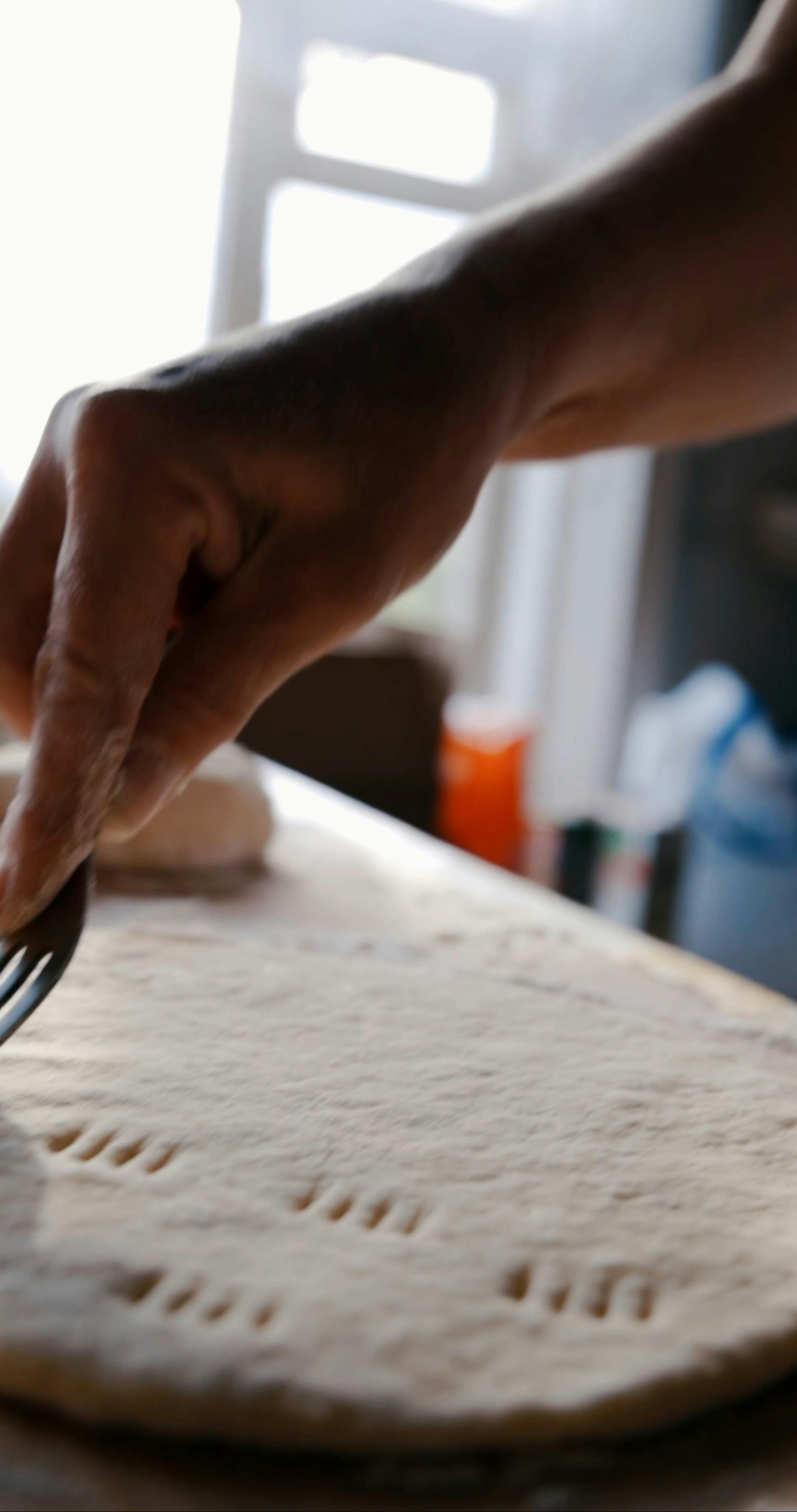 A Baker Showing His Skill In Forming A Dough Ready For Baking · Free ...