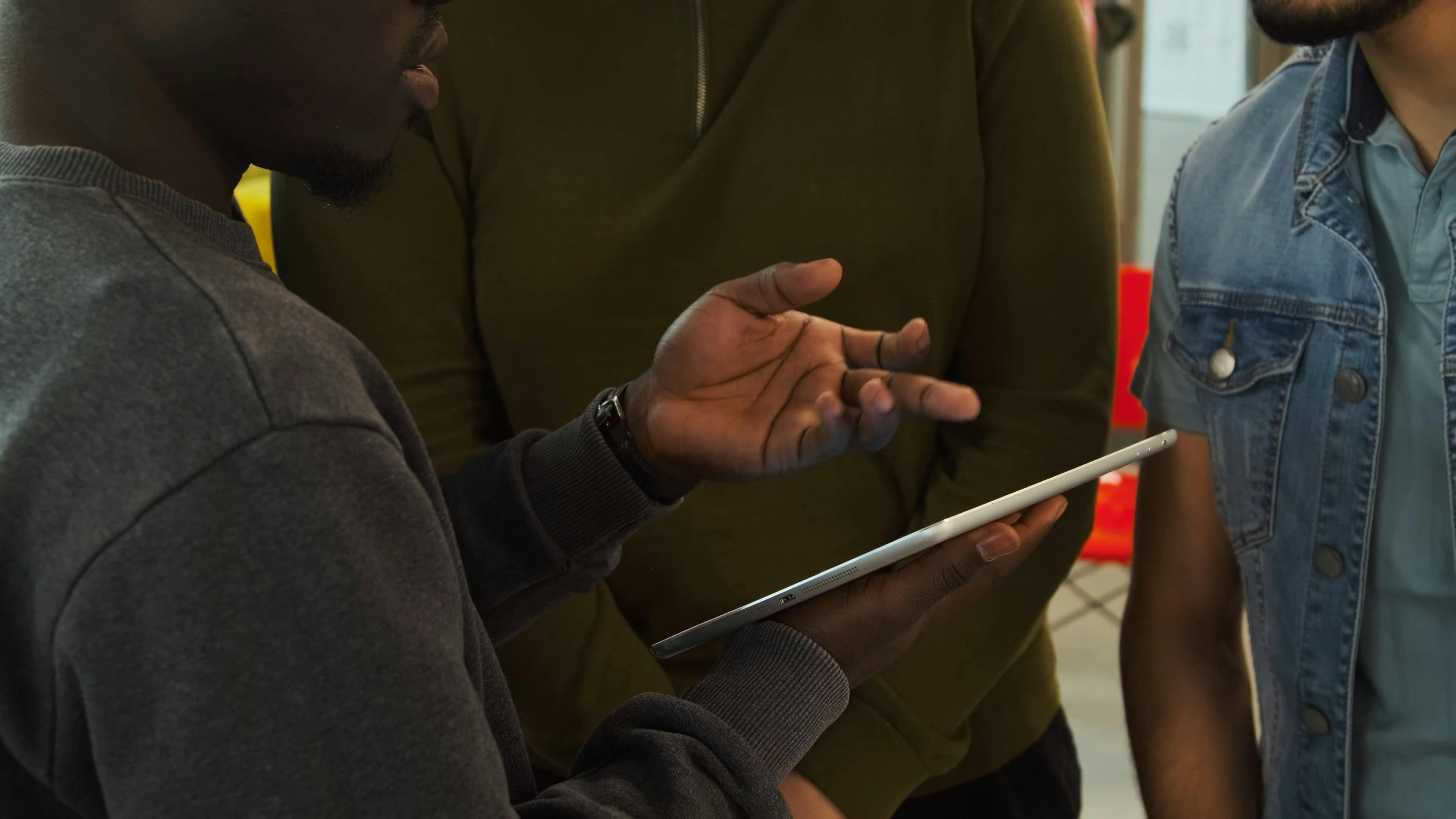 Men Using Ipad Free Stock Video Footage, Royalty-Free 4K & HD Video Clip