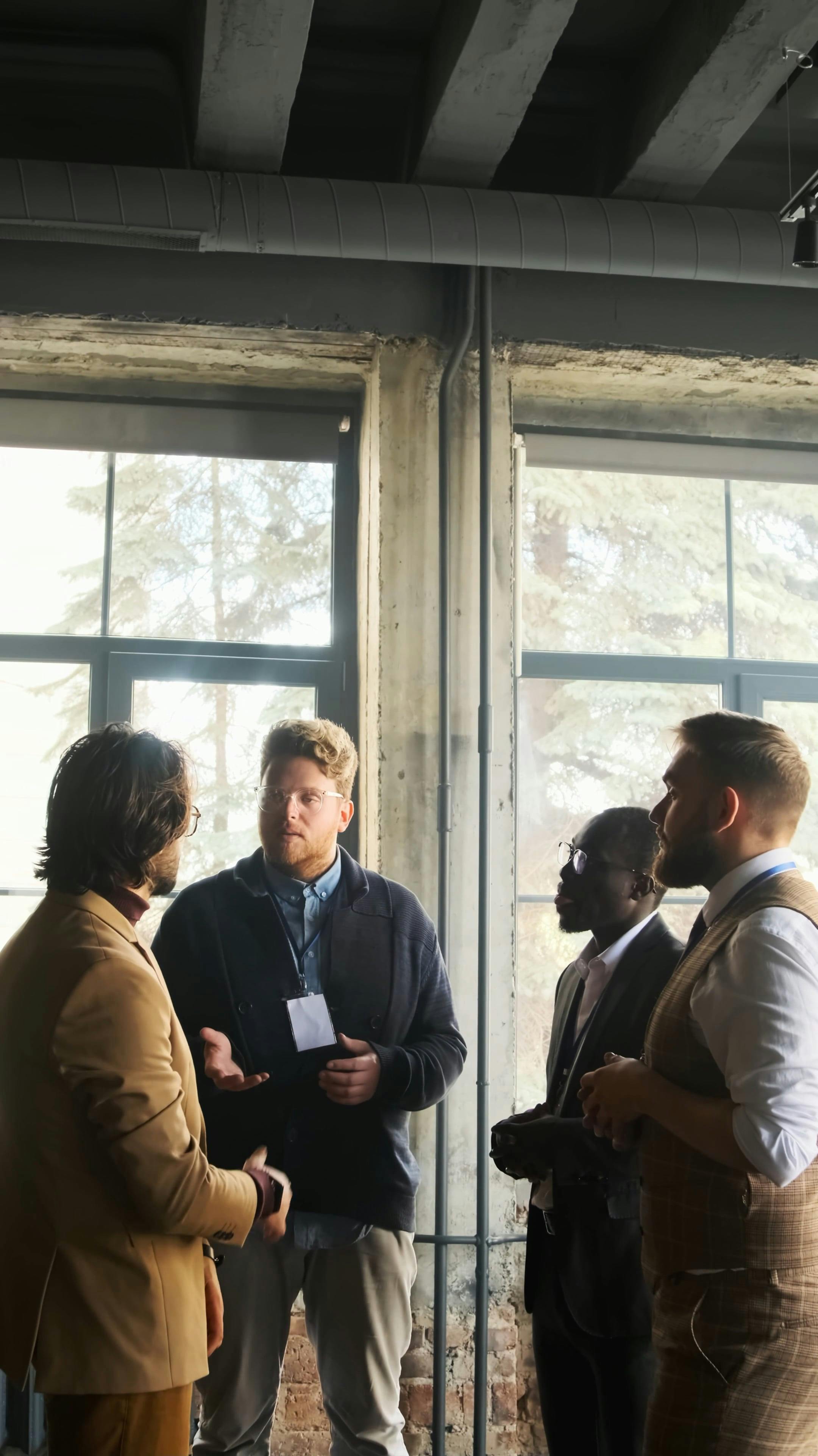 A Group of Men Having Conversation Free Stock Video Footage, Royalty ...