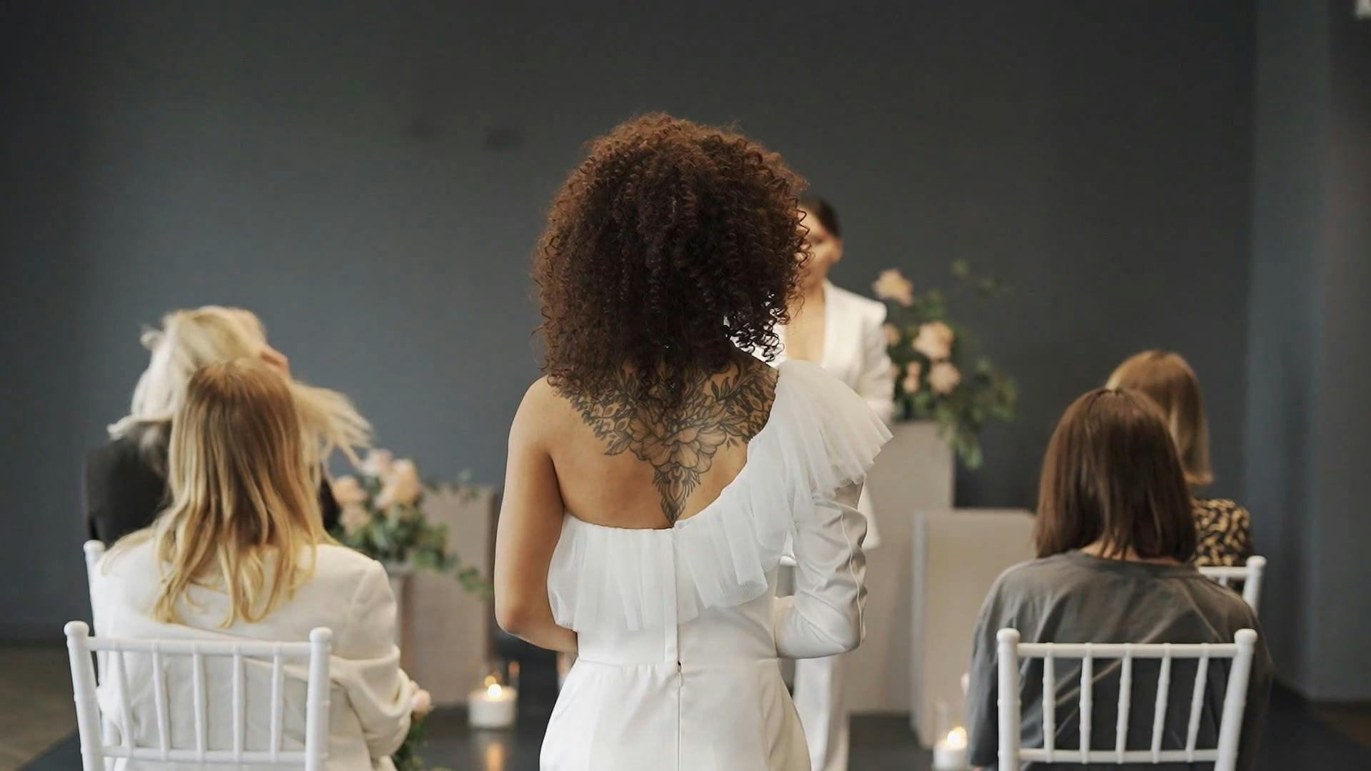 Female Couple Getting Married · Free Stock Video