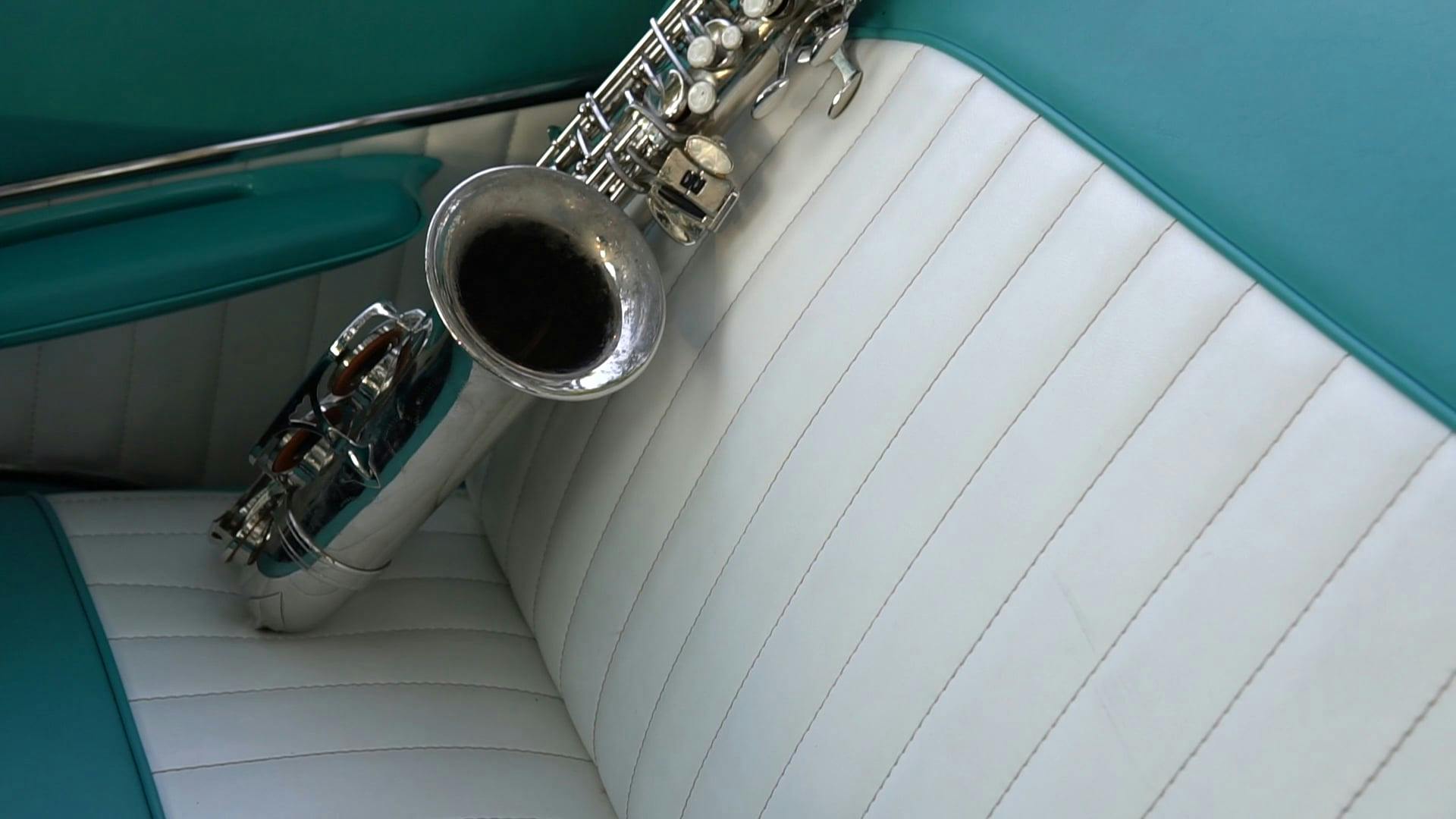 A Saxophone in the Car · Free Stock Video