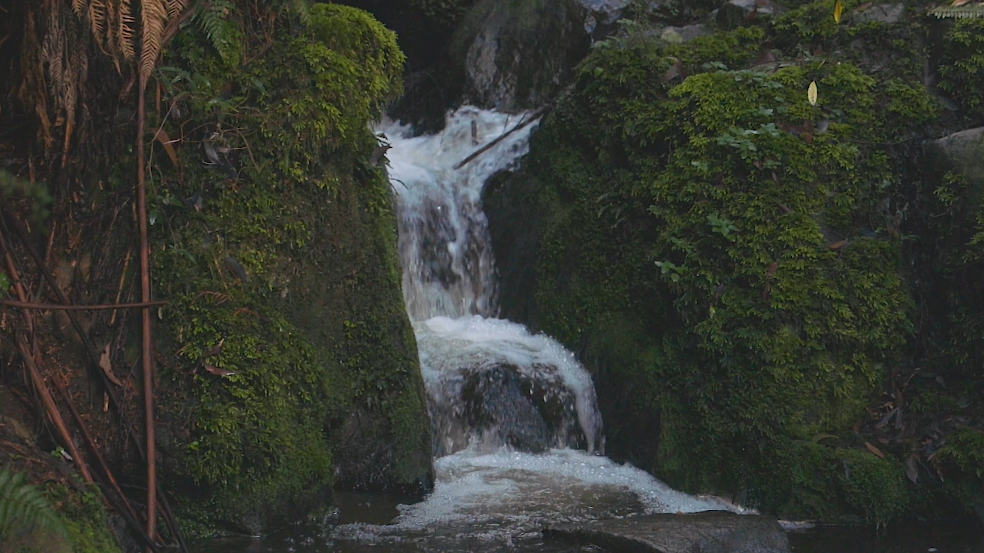 Beautiful Cascading Namtok Sarika Waterfalls Free Stock Video Footage ...