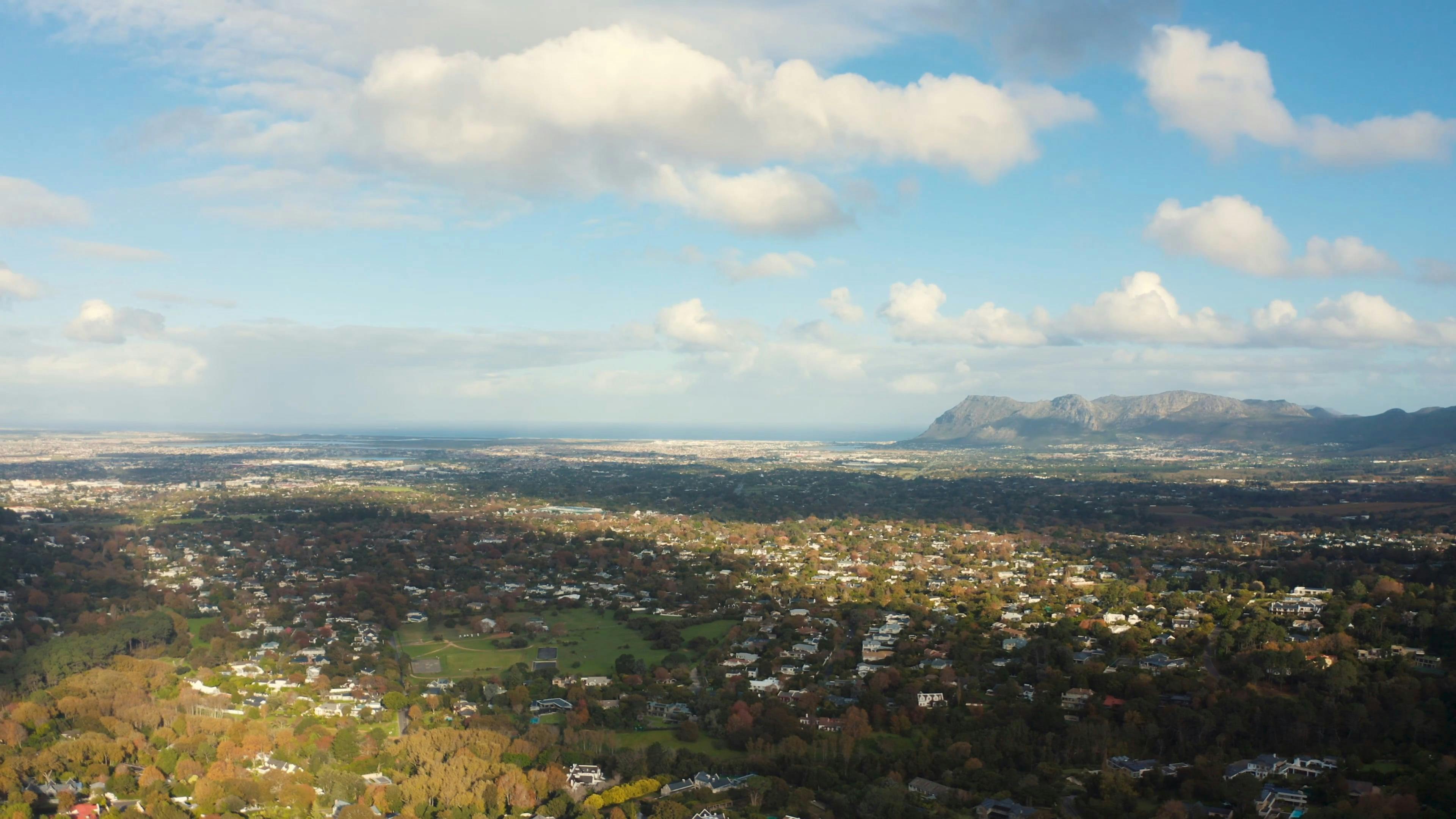 Aerial Footage Of The Mountain Using Drone Free Stock Video Footage ...