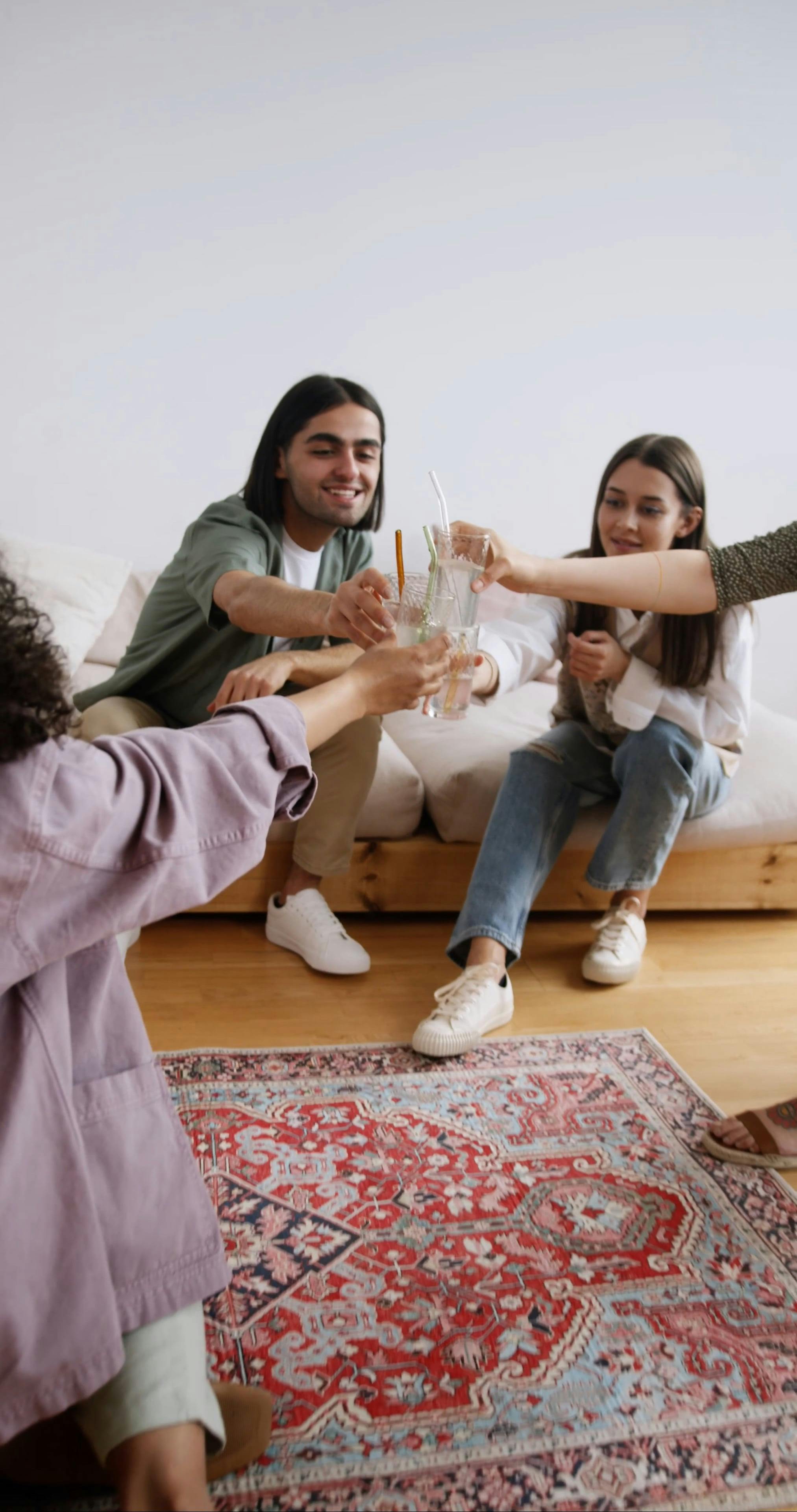 A Group of People Having Resfreshments · Free Stock Video