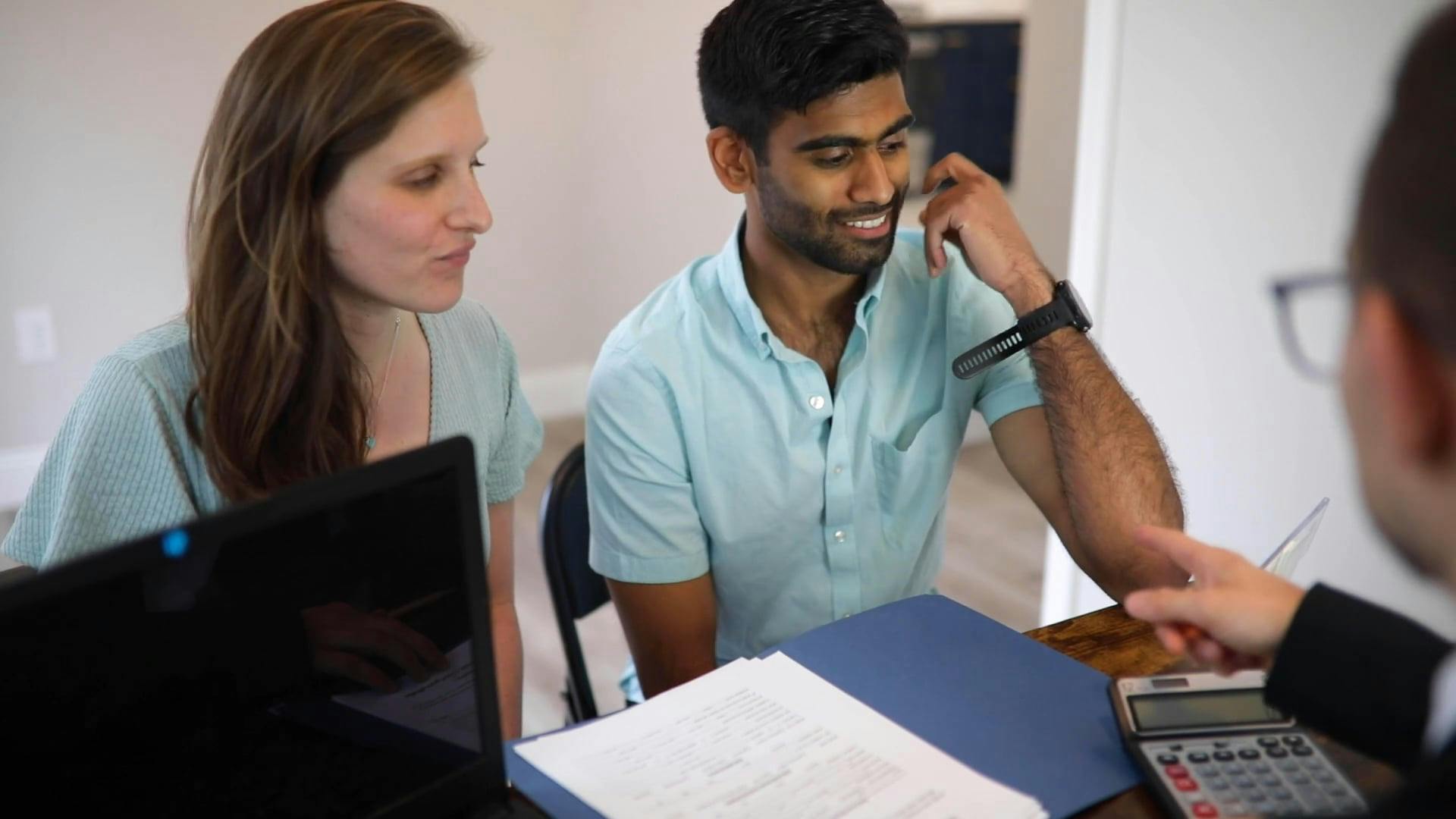 A Couple Talking to a Mortgage Broker Free Stock Video Footage, Royalty ...