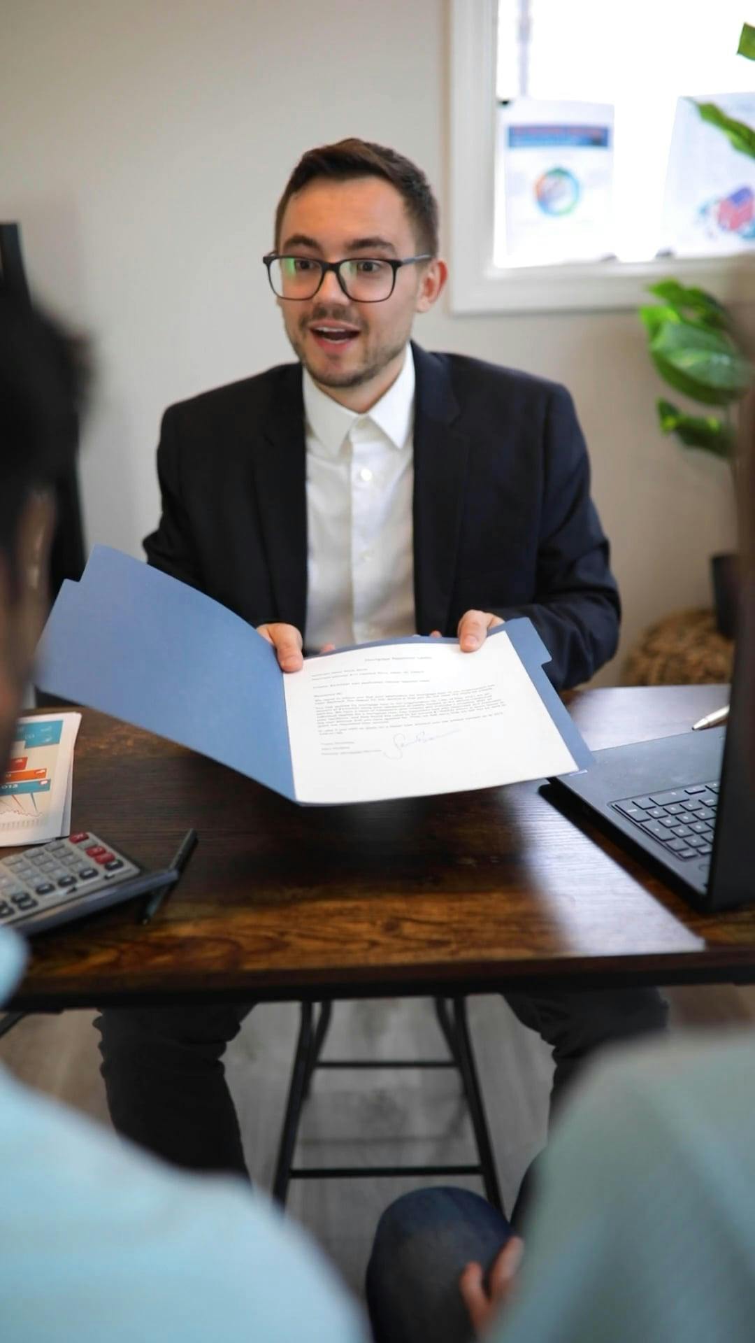 A Man Talking to a Couple · Free Stock Video