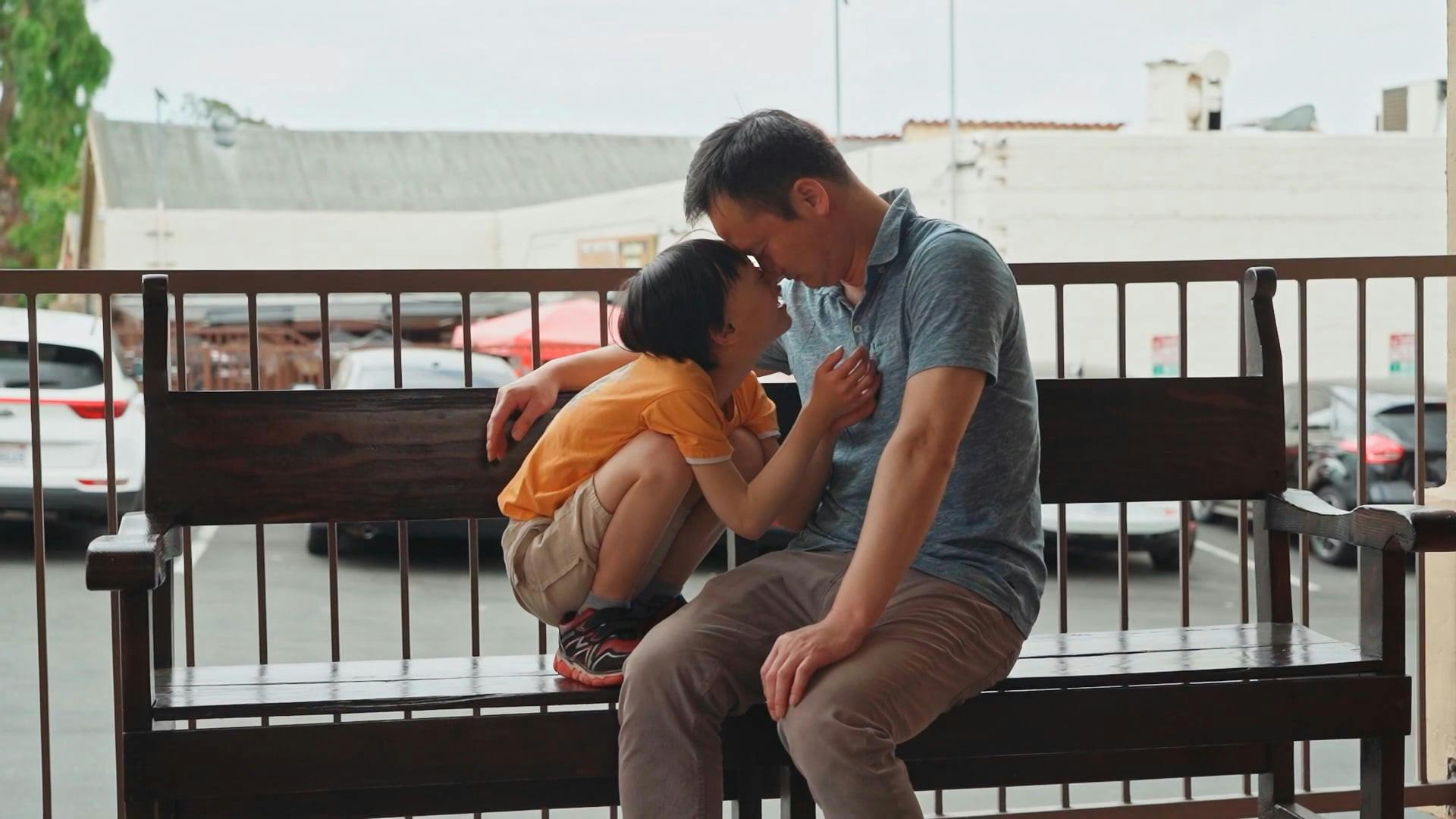 A Father And His Son Bonding Together · Free Stock Video