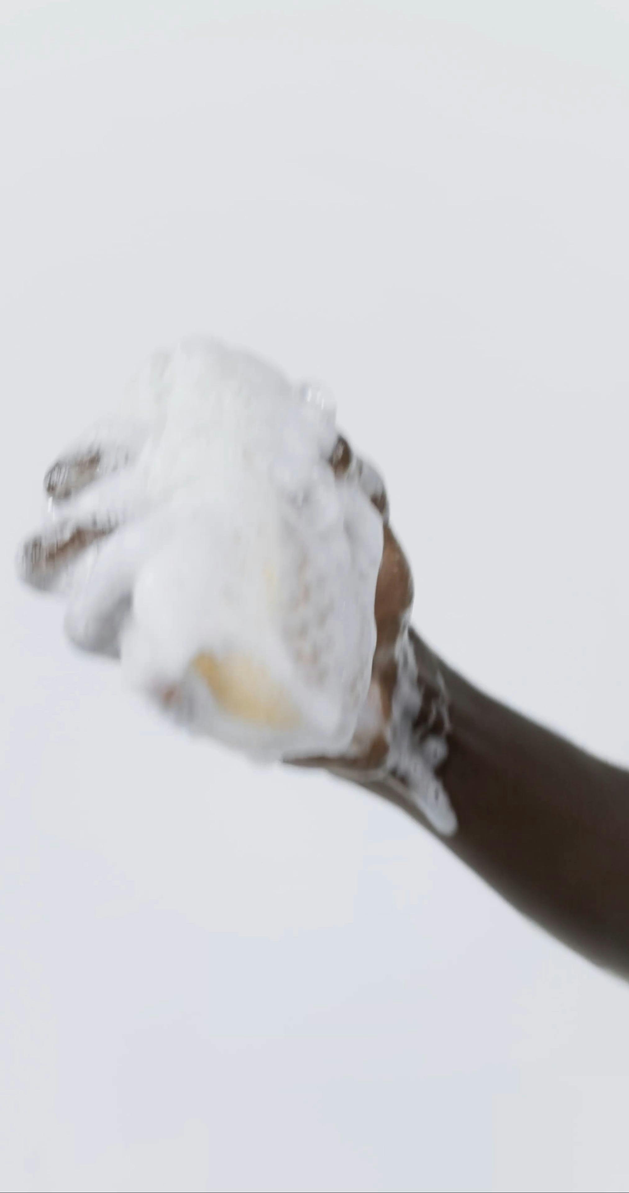 Person Squeezing Foam · Free Stock Video