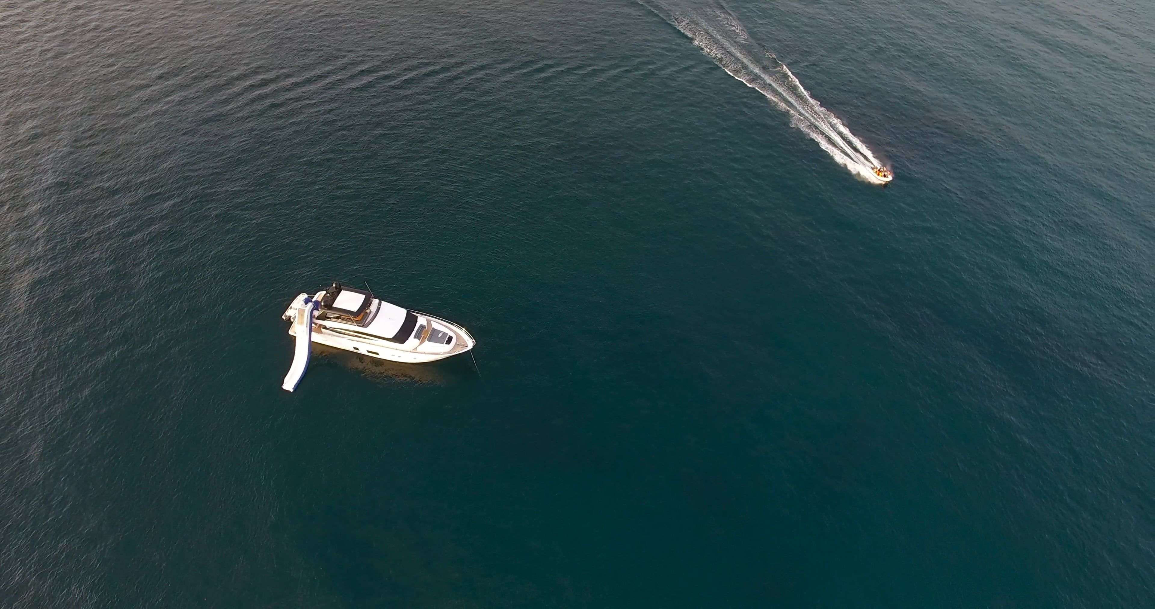 A Boat Towing a Small Boat · Free Stock Video