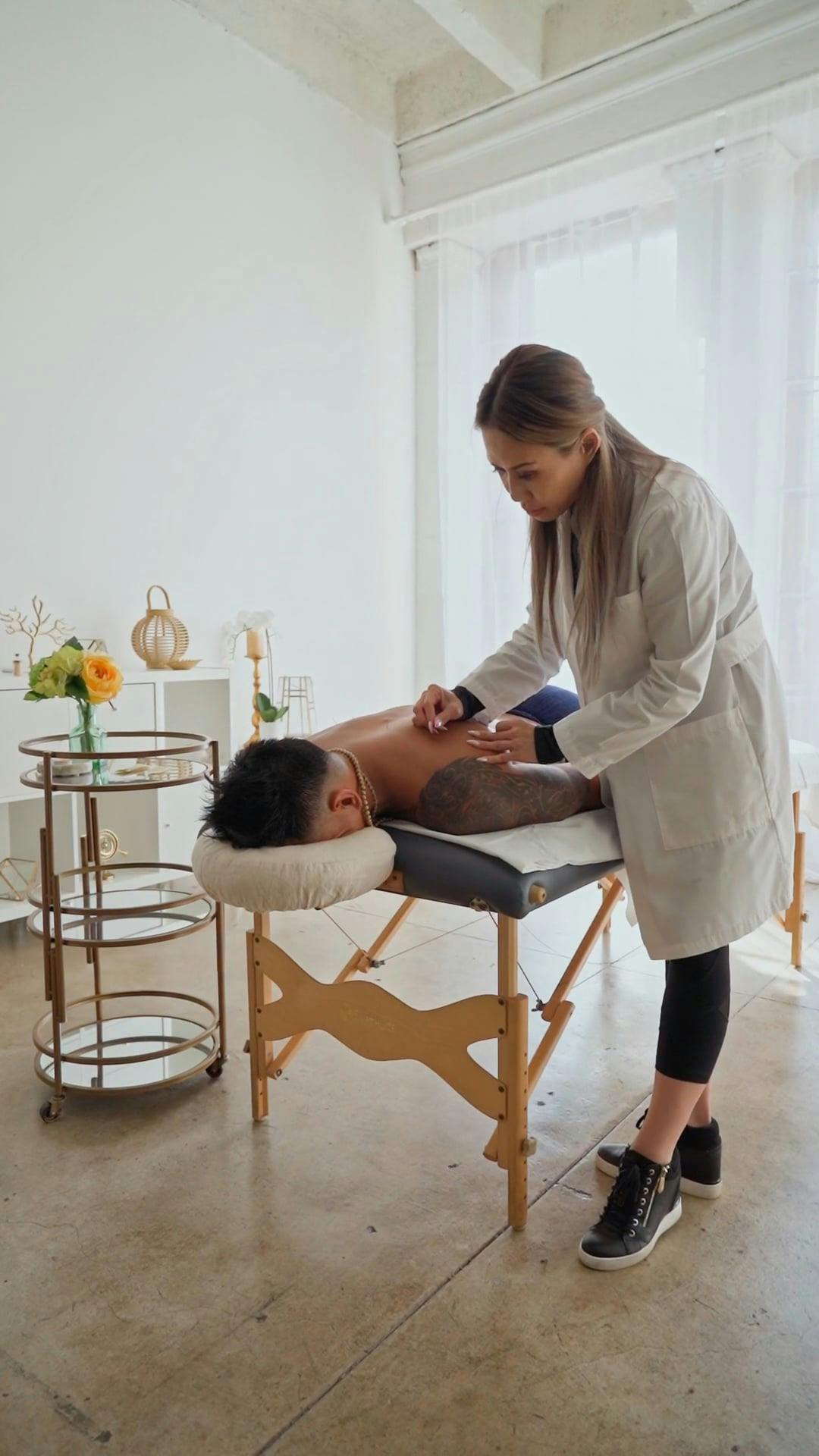 A Person Getting Acupuncture Therapy Free Stock Video Footage, Royalty ...