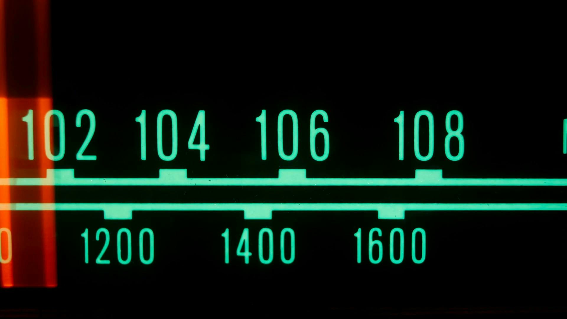 Numbers on Display on a Radio · Free Stock Video