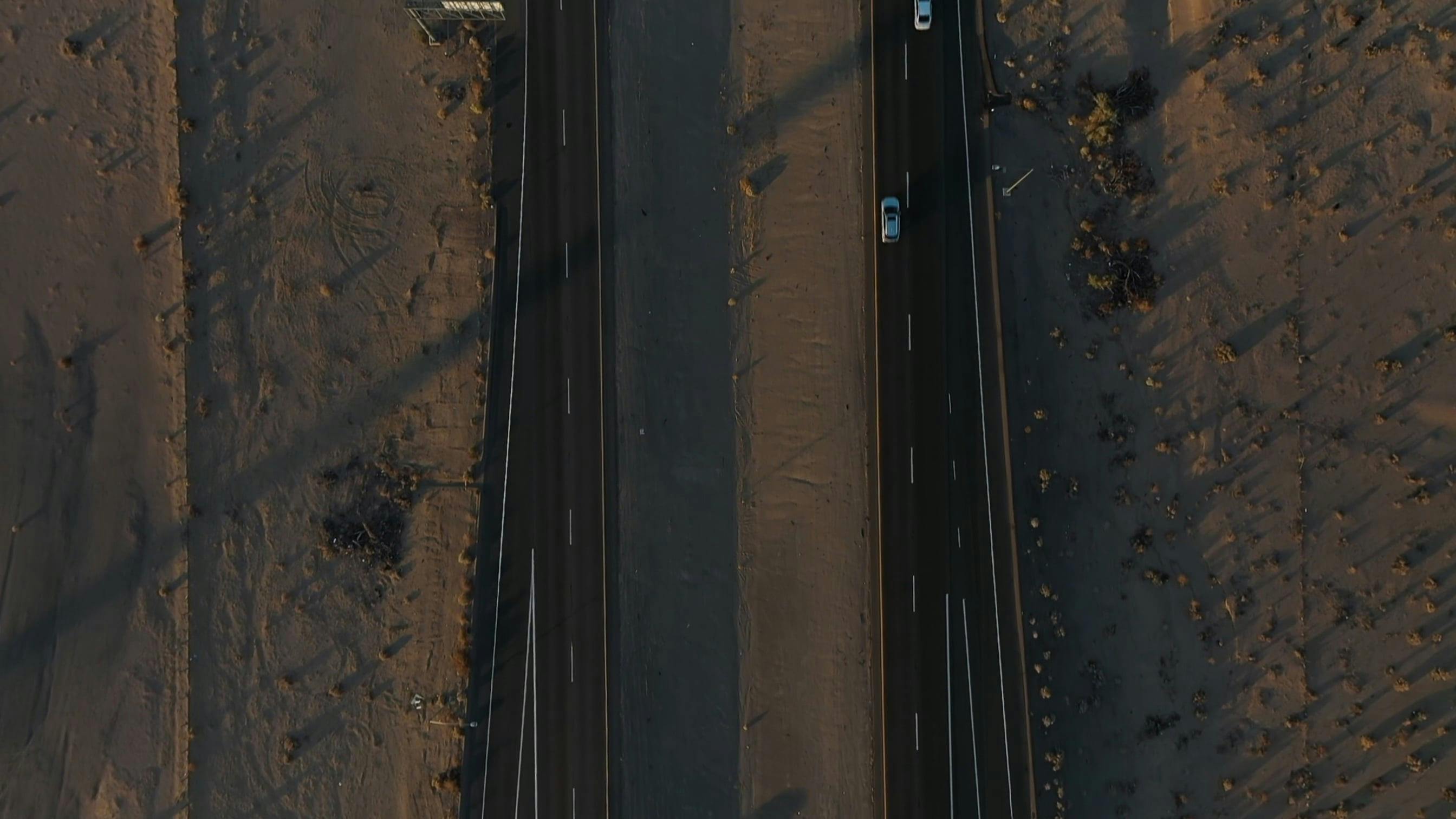 Drone Footage of Cars on the Road Free Stock Video Footage, Royalty ...