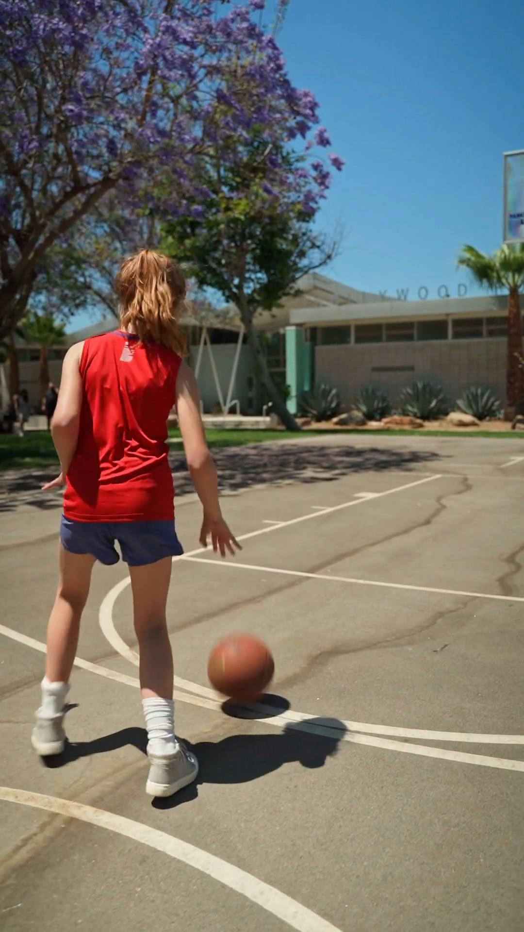 Basketball Bouncing on the Ground Free Stock Video Footage, Royalty ...