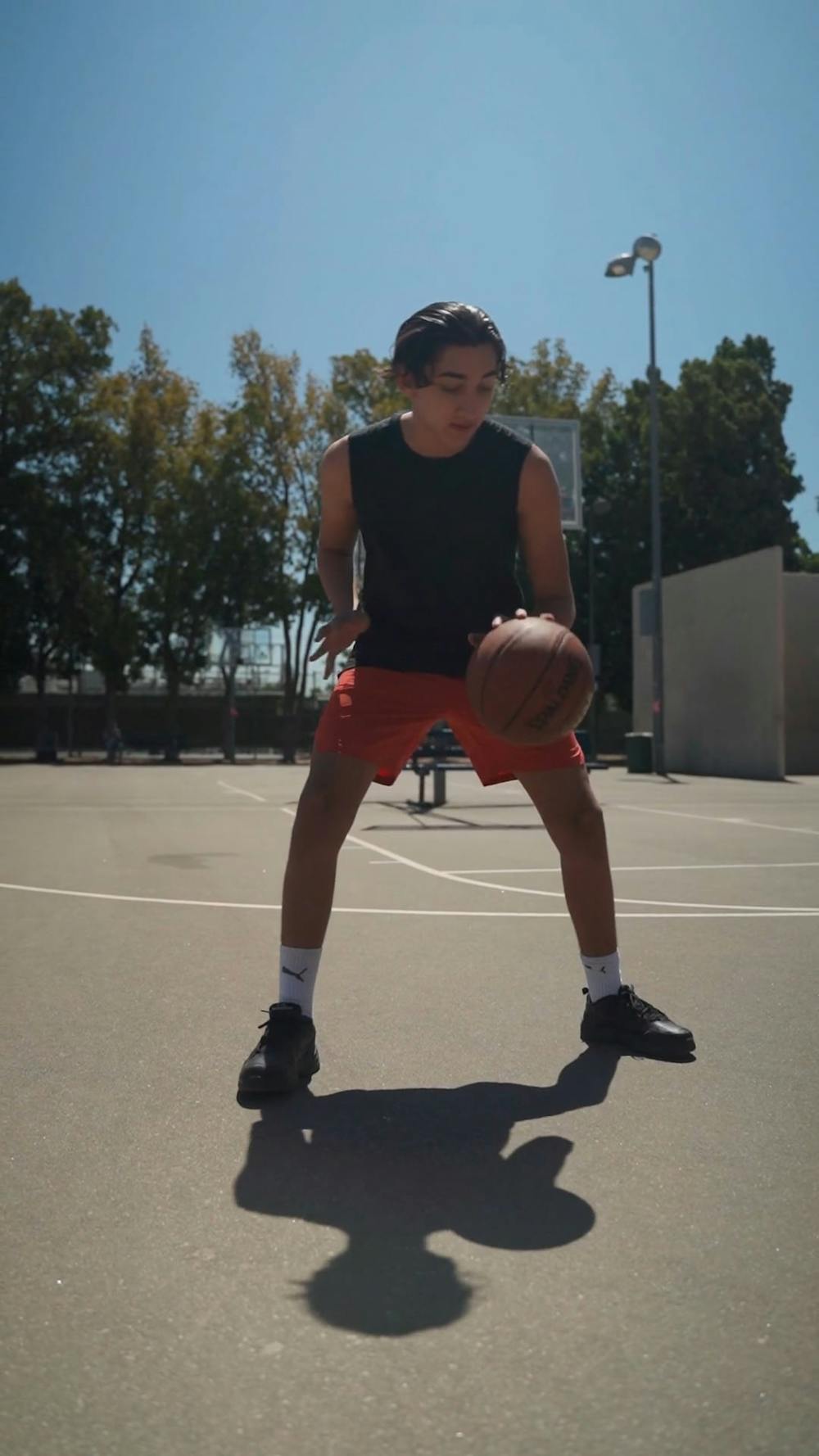 A Man Dribbling A Ball · Free Stock Video