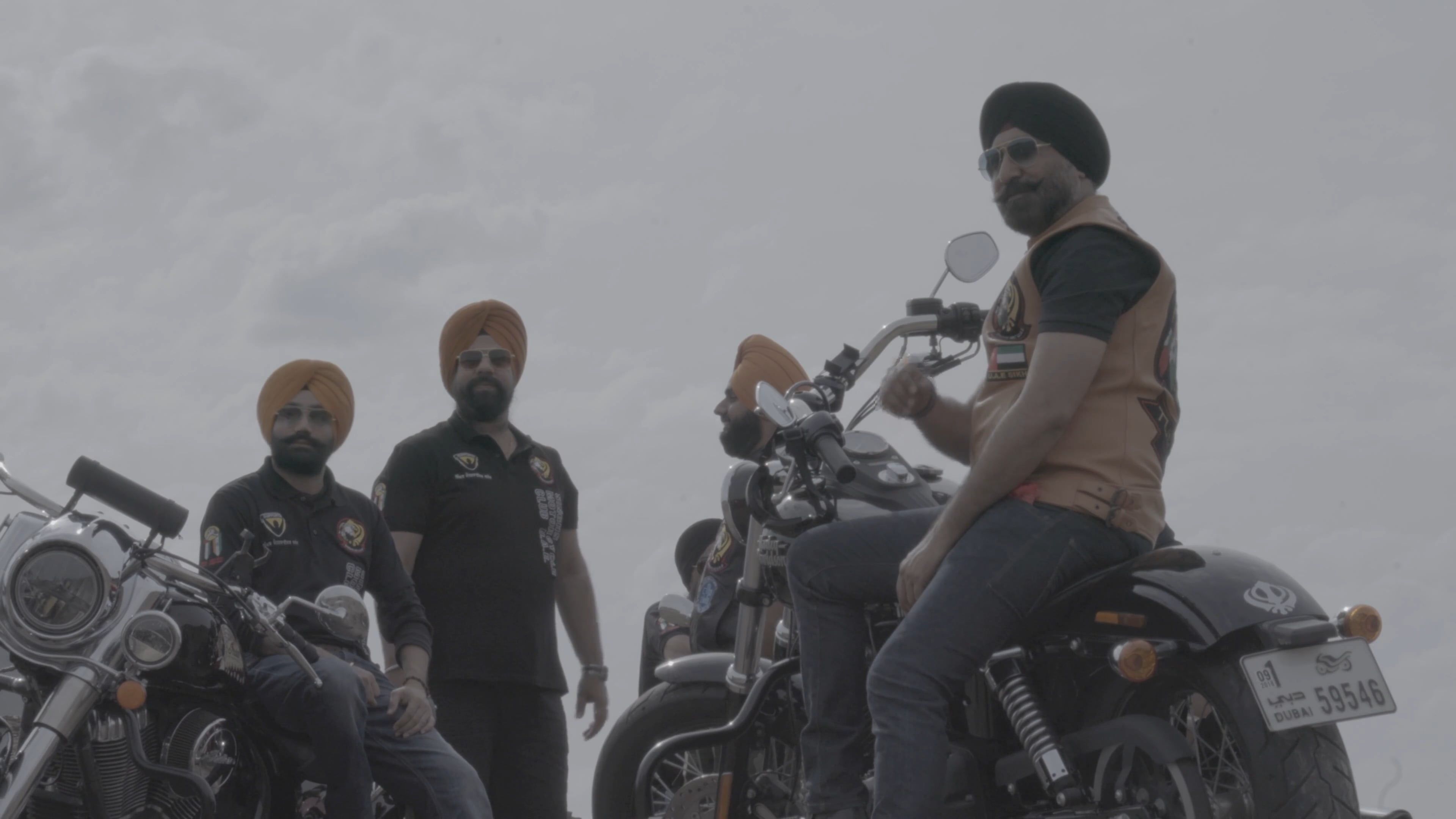 Men with Their Motorbikes · Free Stock Video