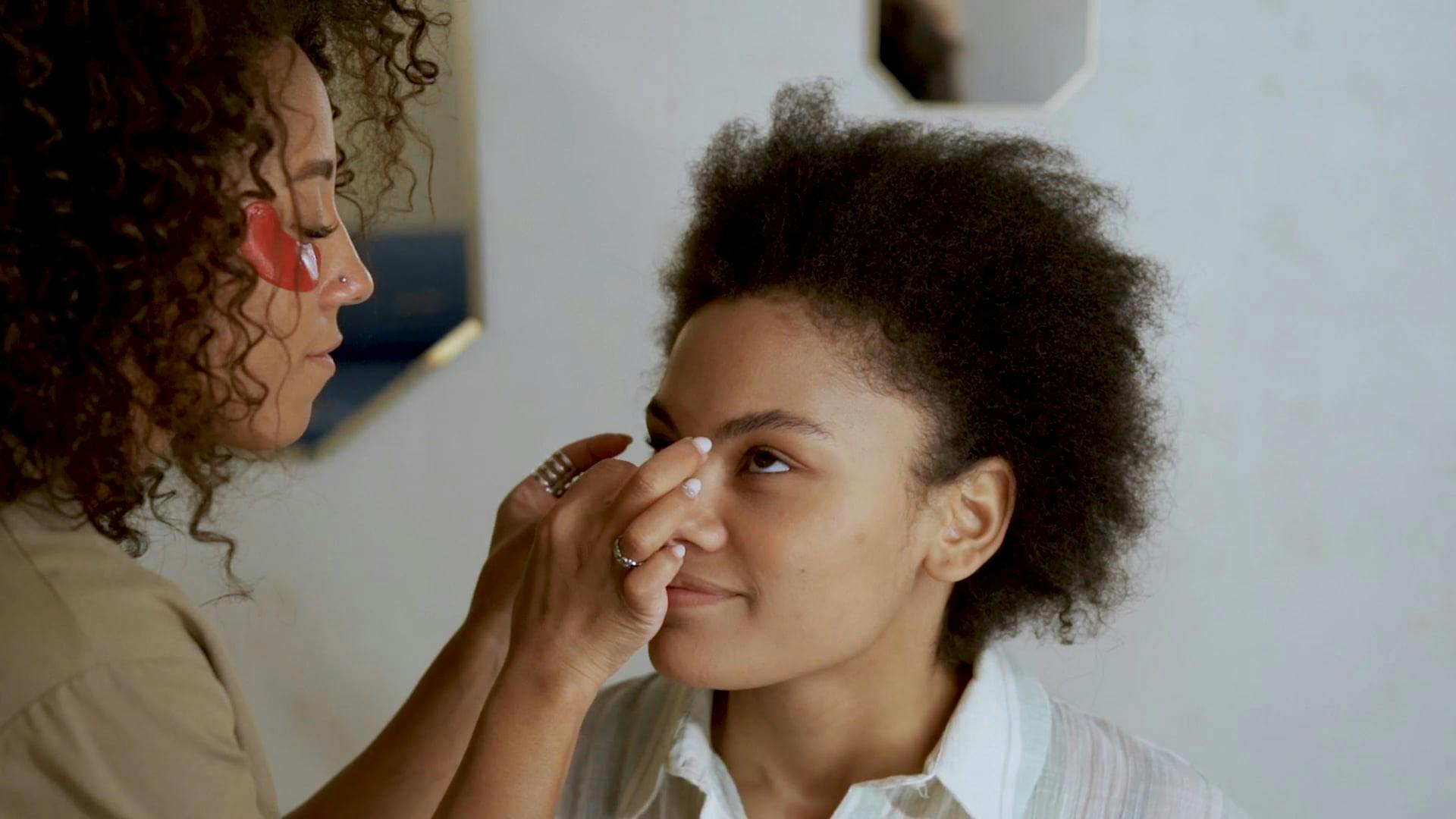 Women Wearing Under Eye Masks · Free Stock Video