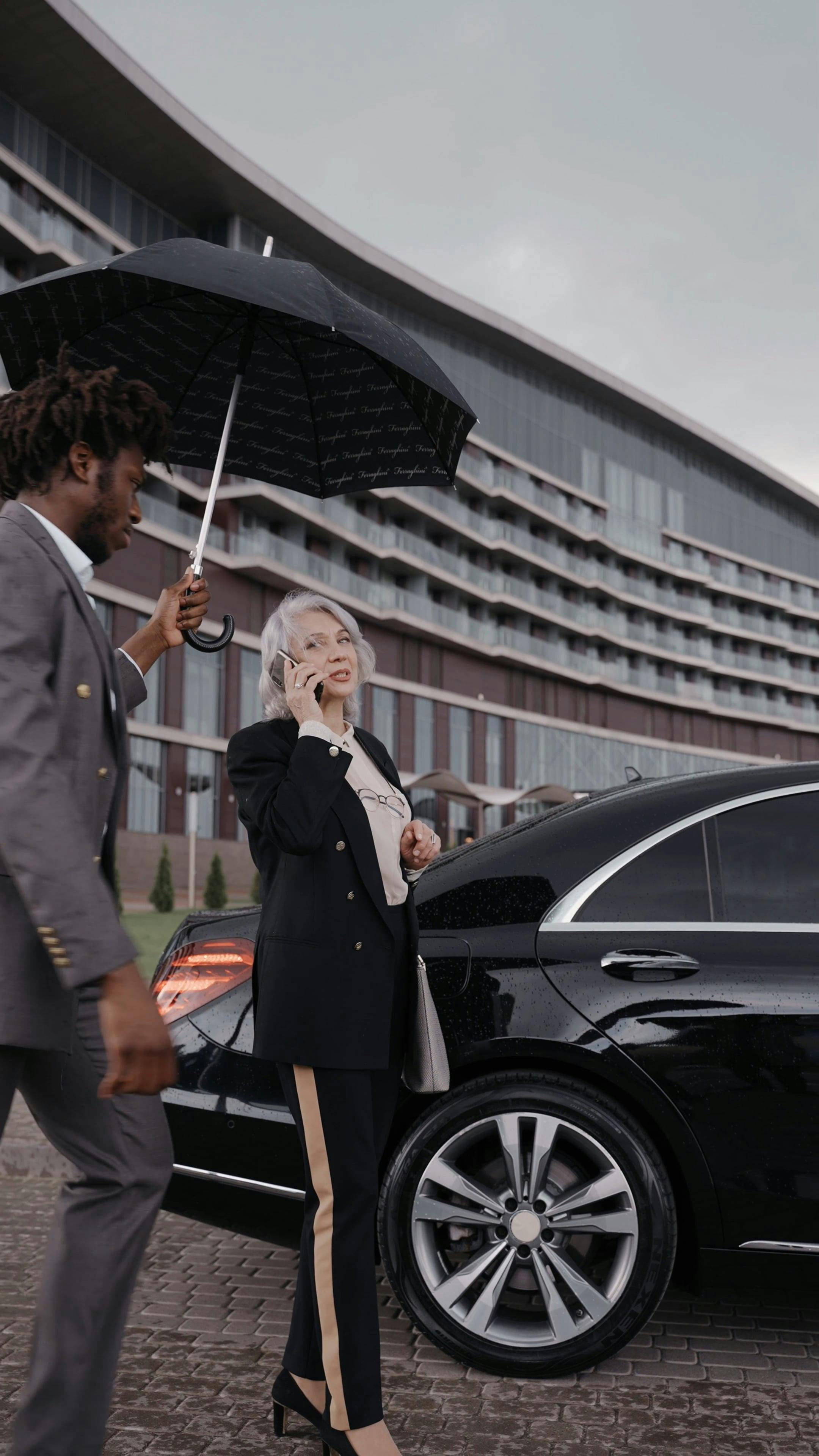 Business Woman Riding a Car Free Stock Video Footage, Royalty-Free 4K ...