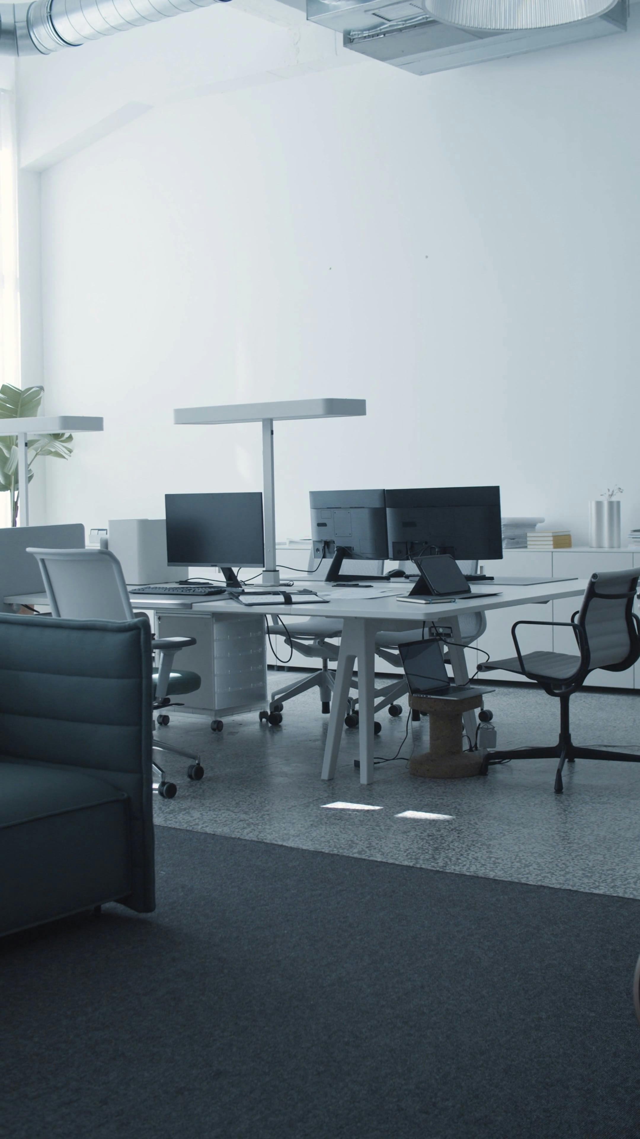 Computers on the Office Table Free Stock Video Footage, Royalty-Free 4K ...