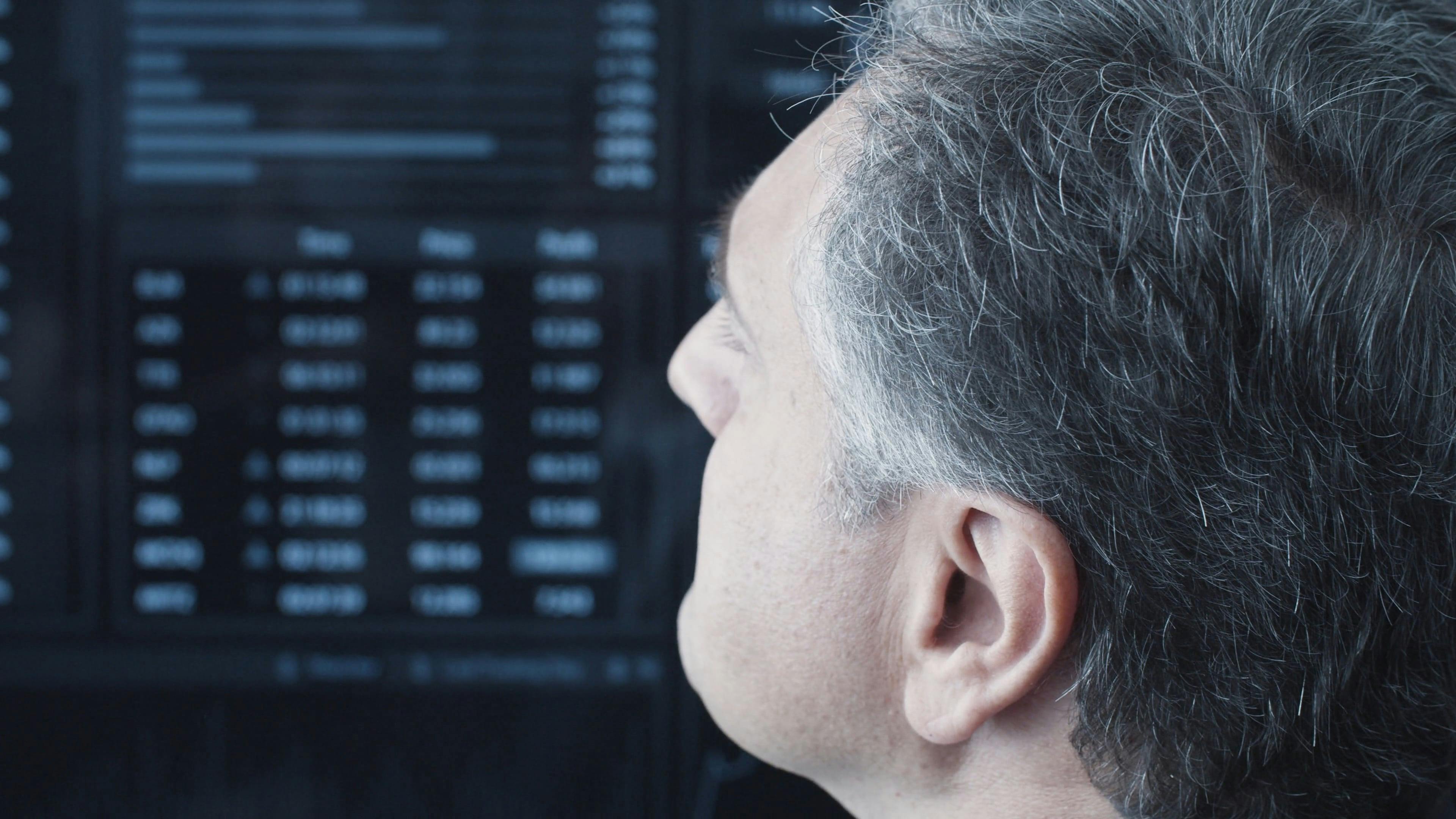 Man Looking at a Screen · Free Stock Video