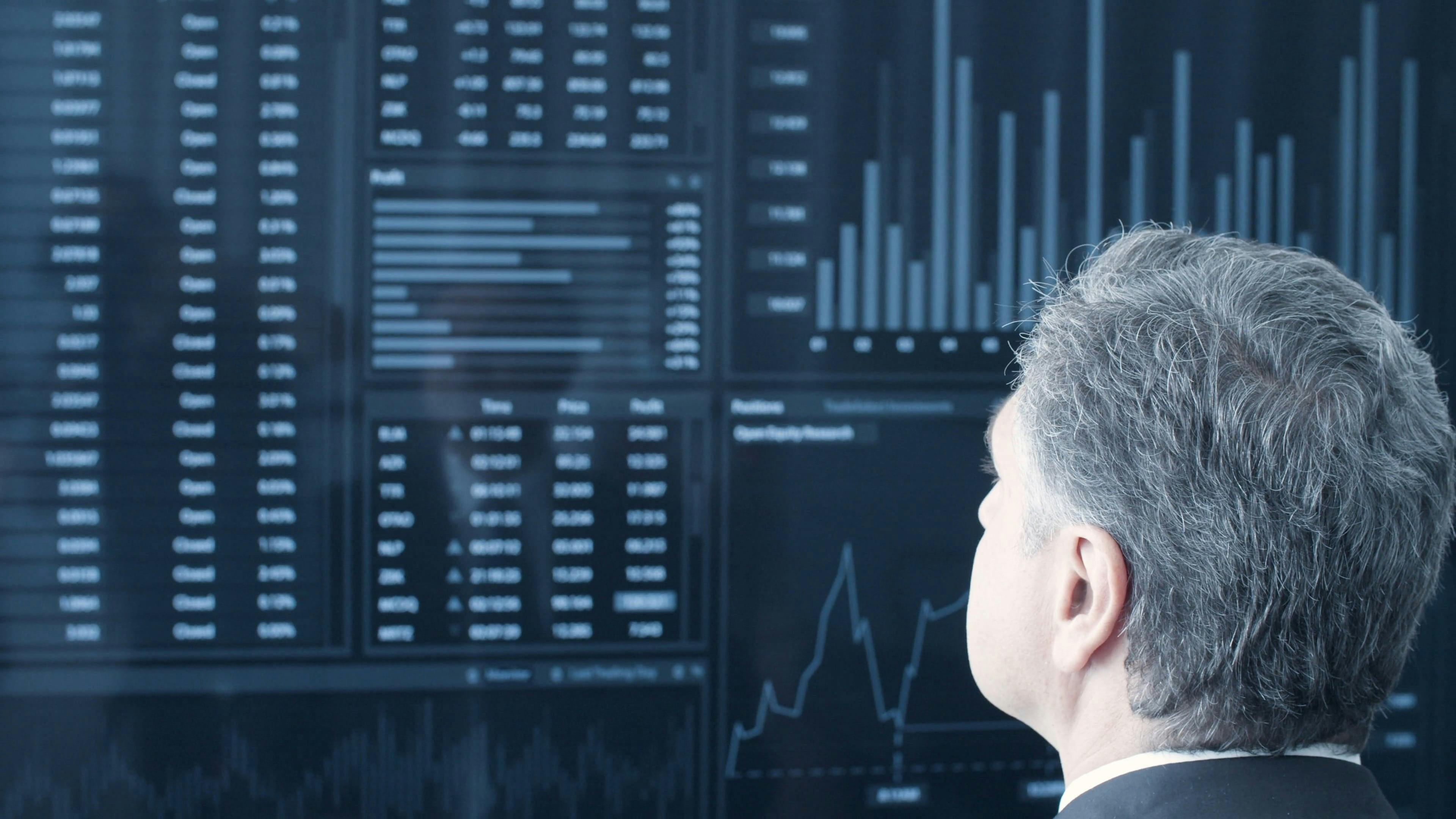 Businessman Looking at a Screen · Free Stock Video