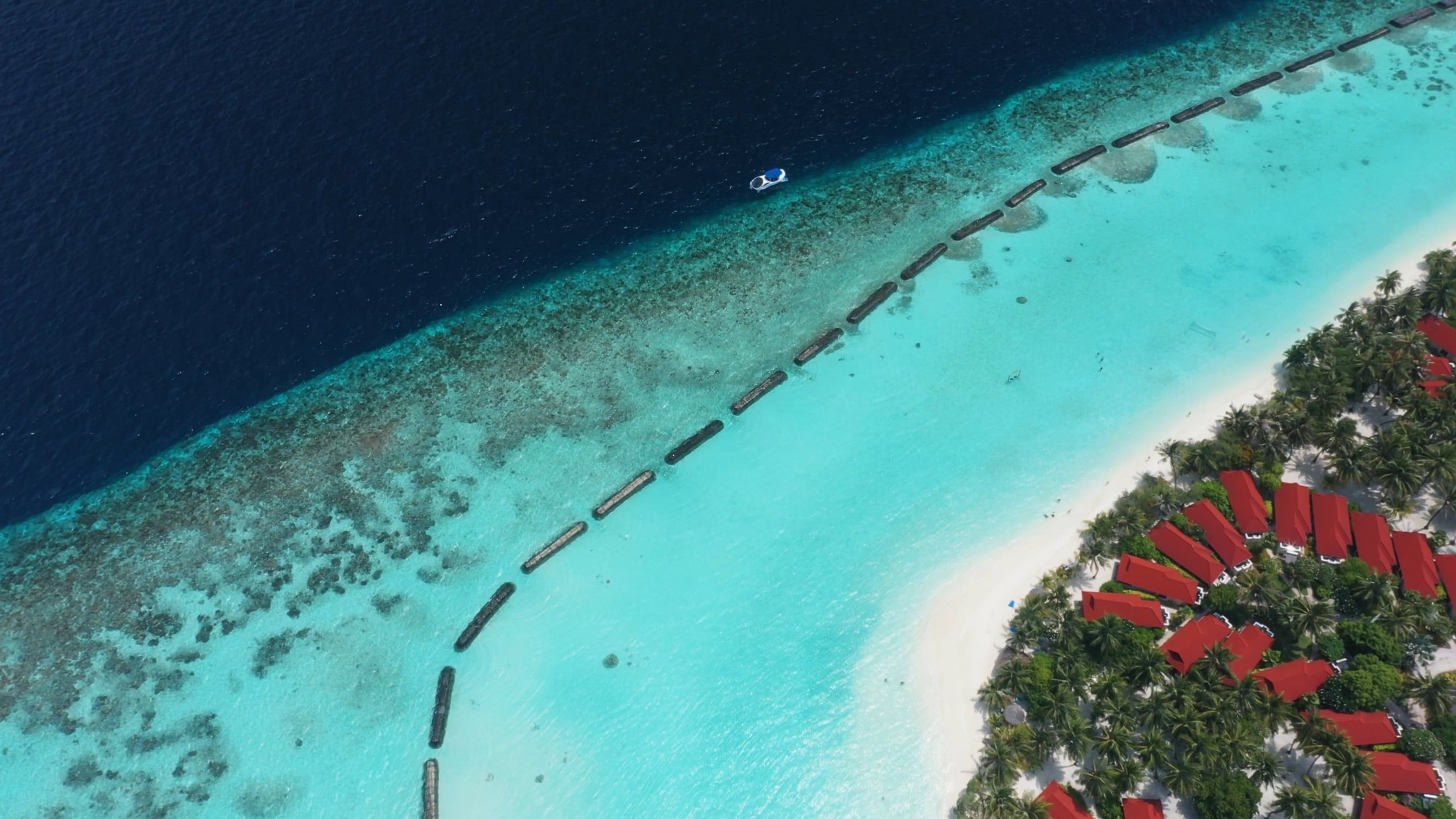 Drone Footage of an Ocean Free Stock Video Footage, Royalty-Free 4K ...