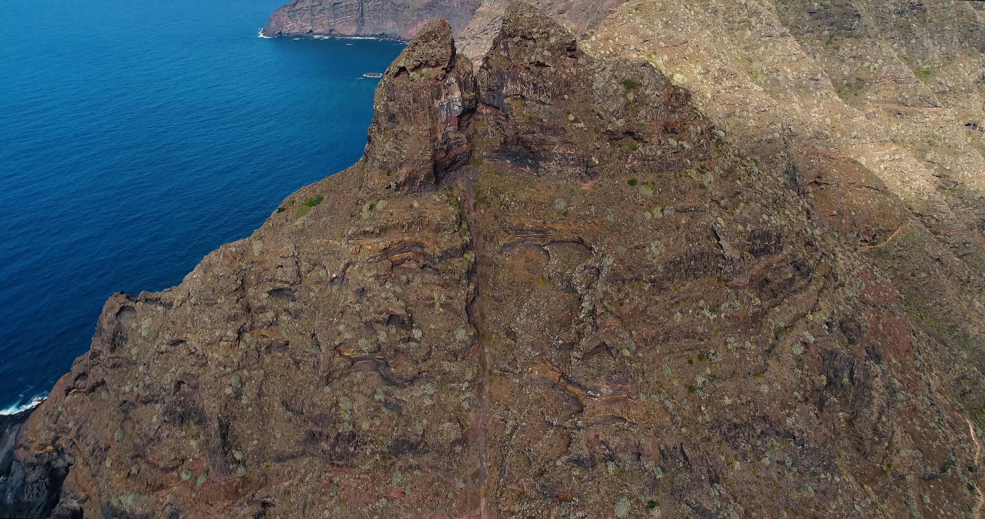 Aerial Shot of a Landscape Free Stock Video Footage, Royalty-Free 4K ...