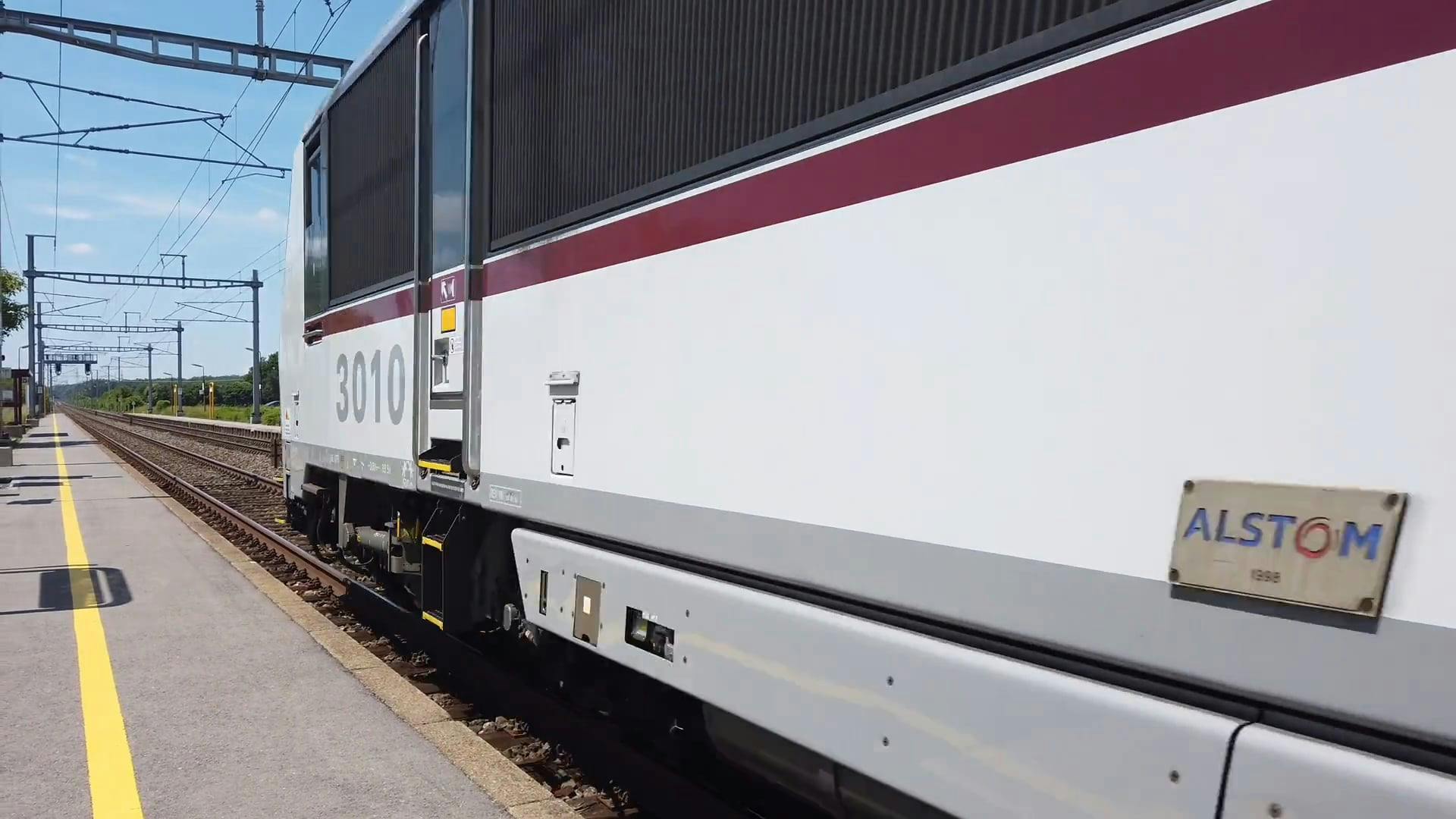 Train Stopping at a Station Free Stock Video Footage, Royalty-Free 4K ...