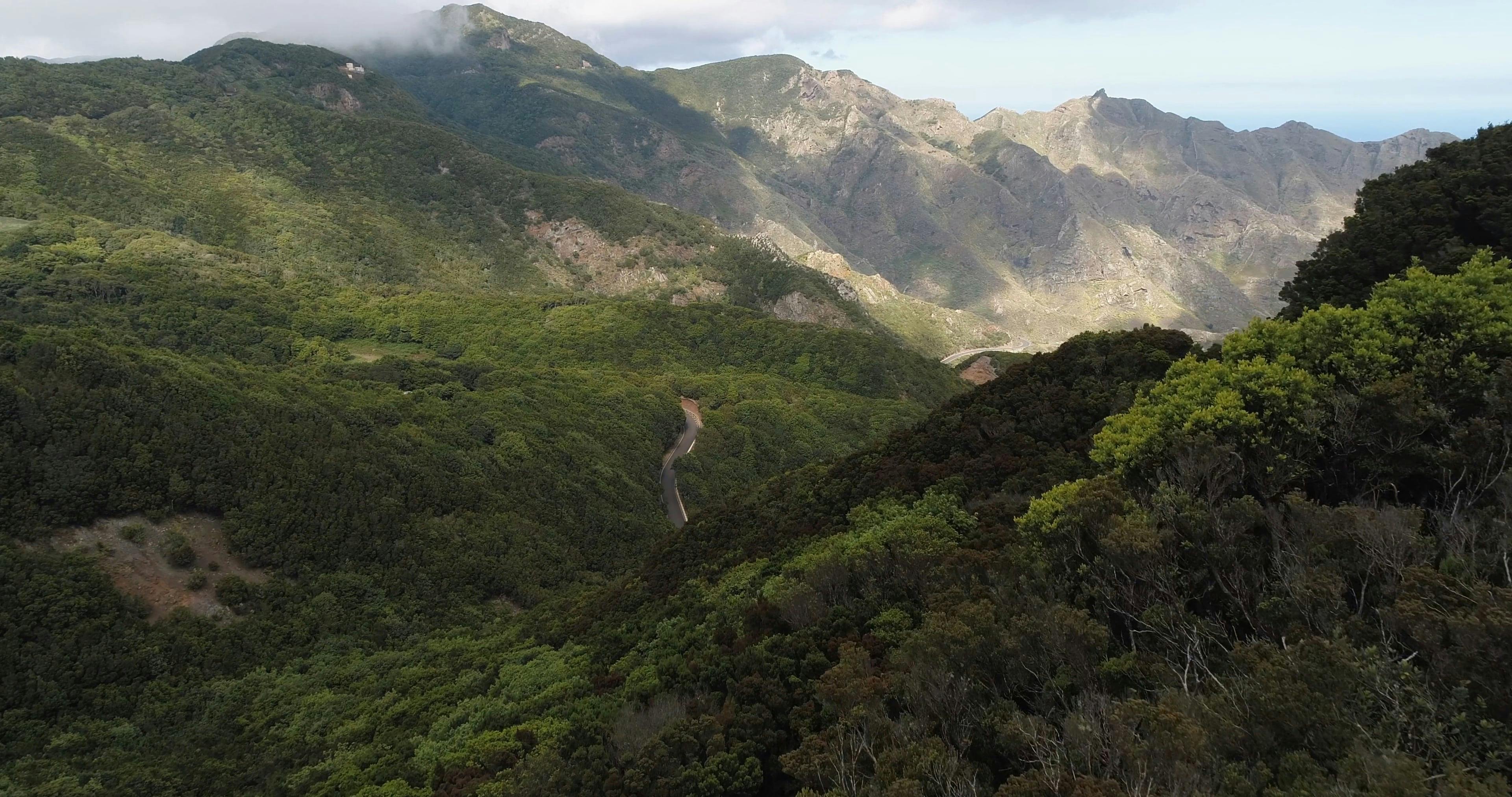 Drone Shot a Mountainside Free Stock Video Footage, Royalty-Free 4K ...