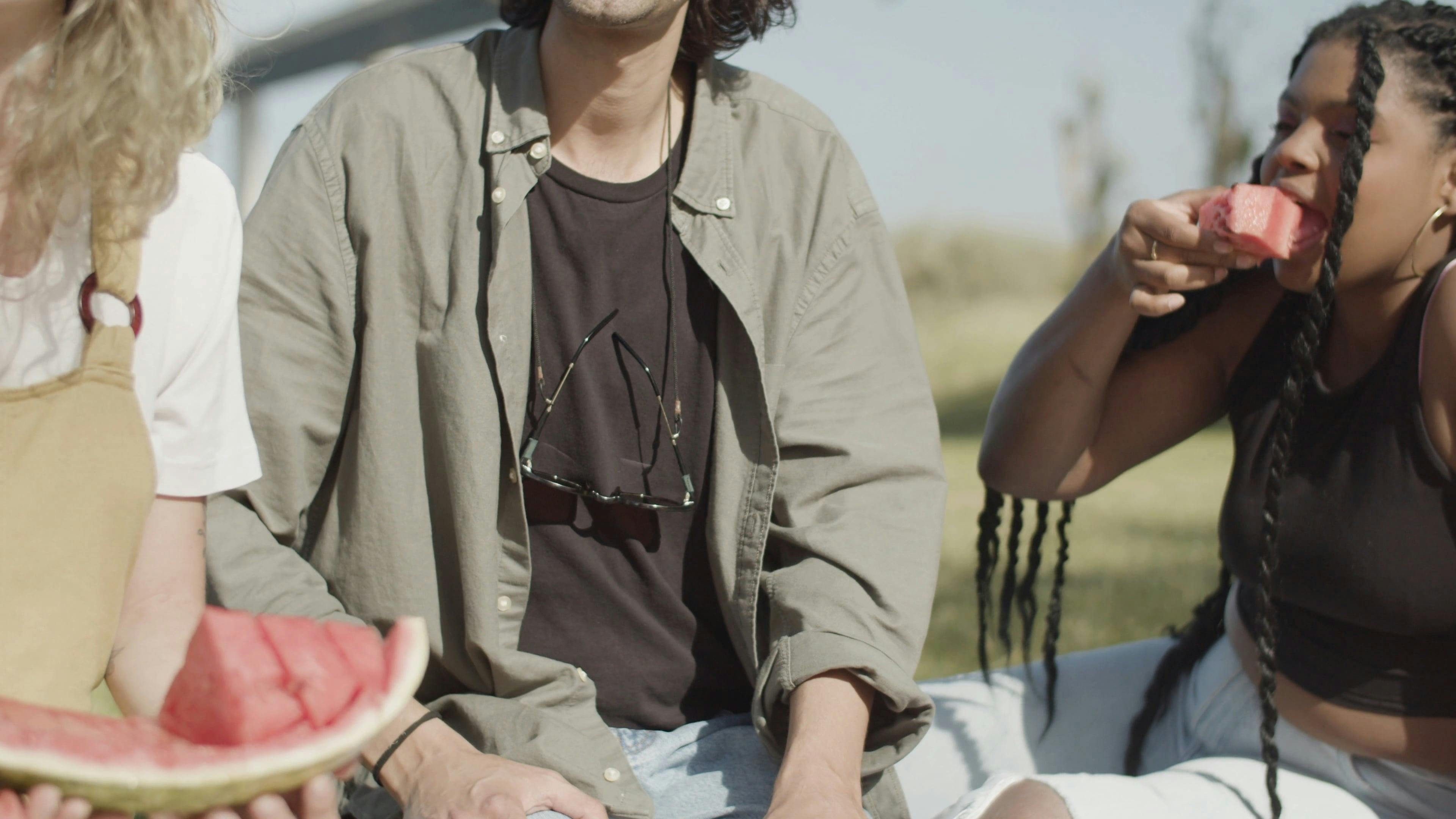 People Eating Watermelon Free Stock Video Footage, Royalty-Free 4K & HD ...