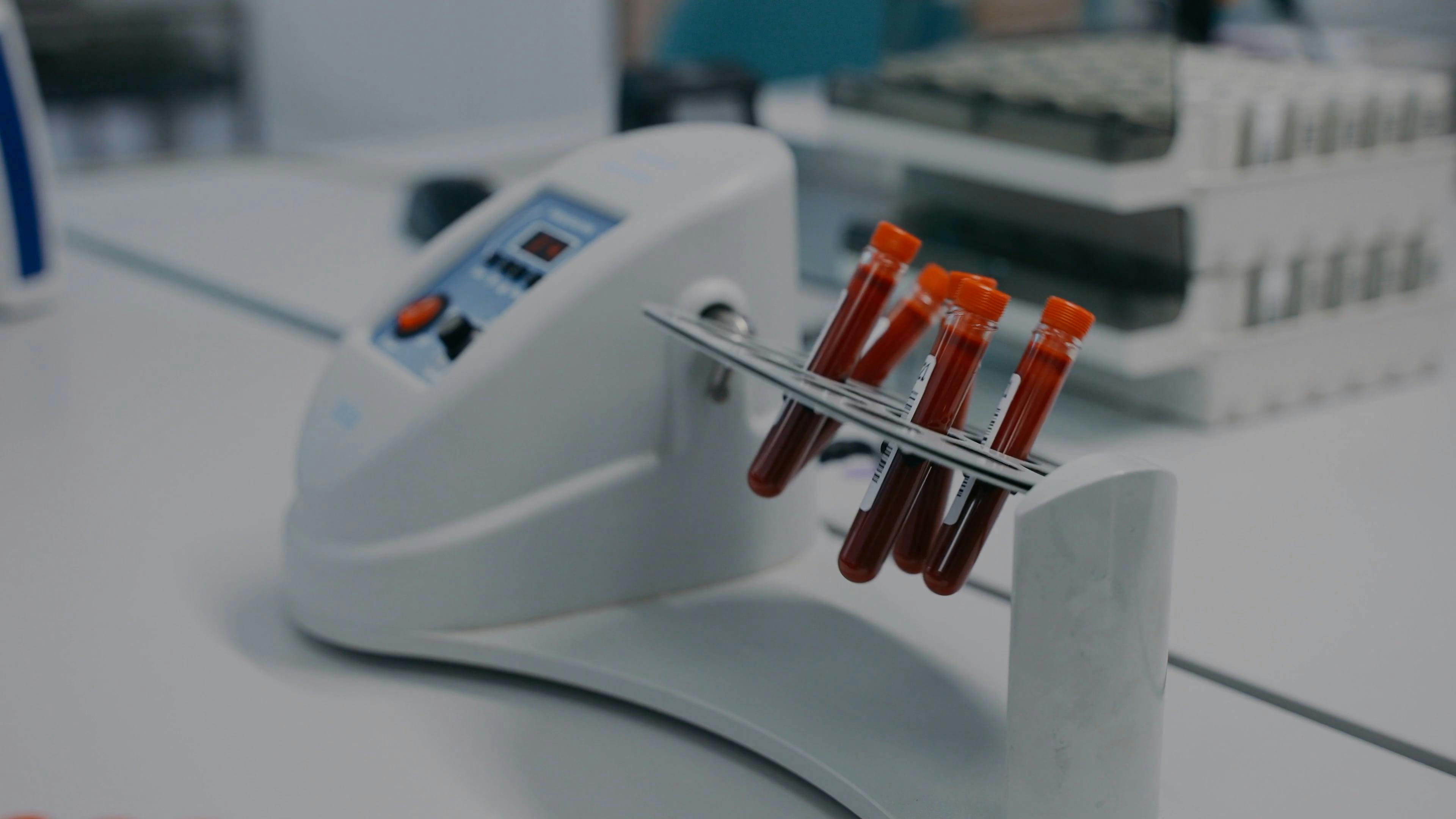 Test Tubes Spinning on a Machine Free Stock Video Footage, Royalty-Free ...