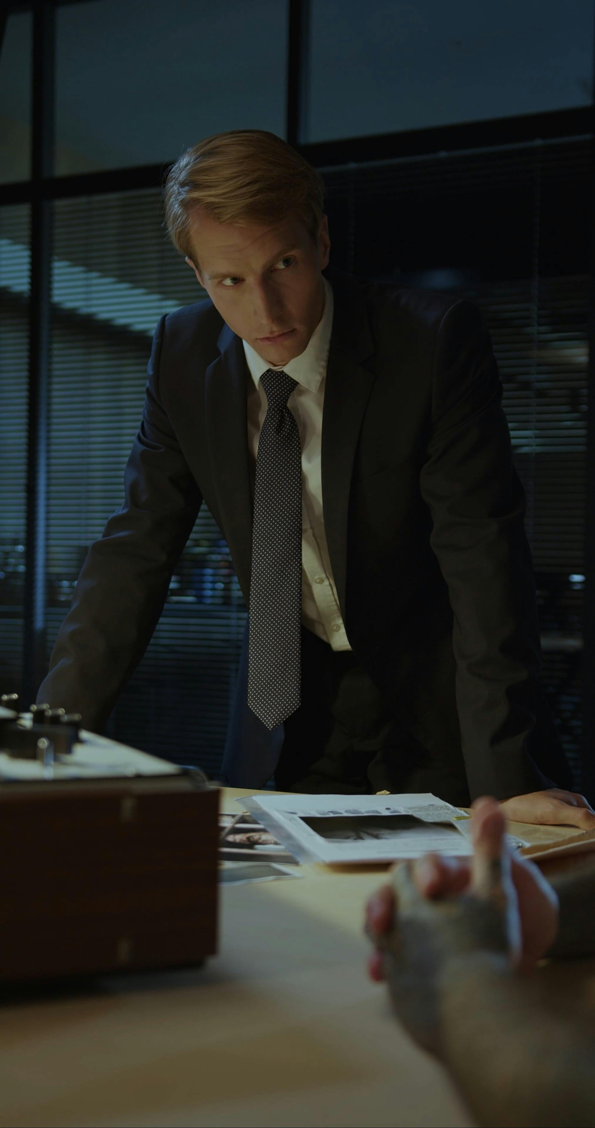 Detective Interrogating A Suspect Free Stock Video Footage, Royalty ...