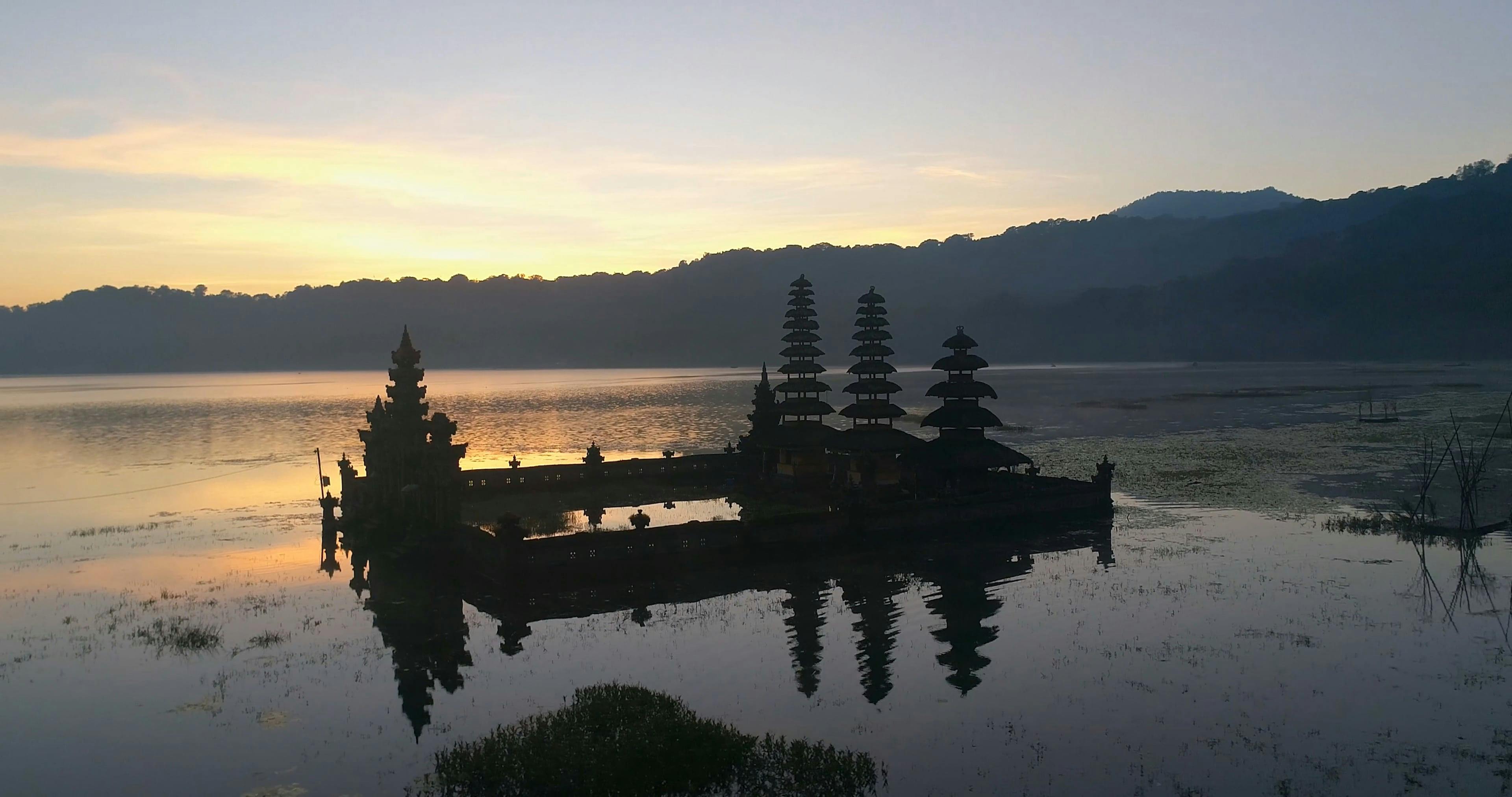 Arc Shot of Gubug Temple Free Stock Video Footage, Royalty-Free 4K & HD ...