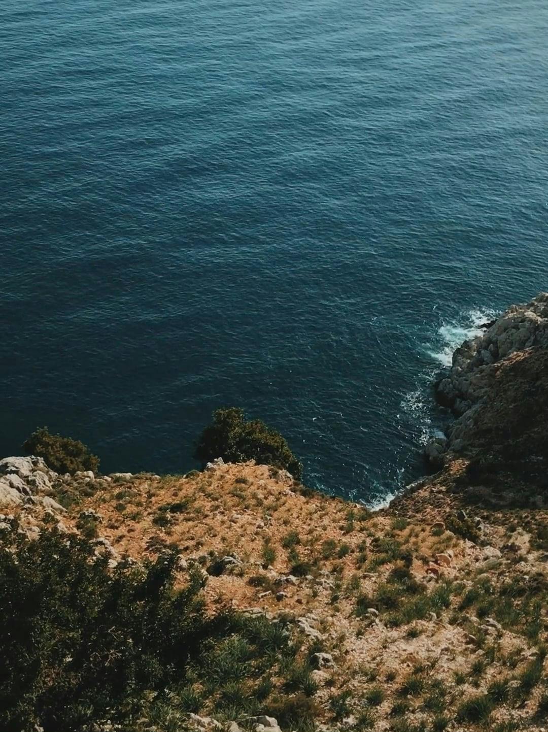 Overhead Shot of the Sea · Free Stock Video
