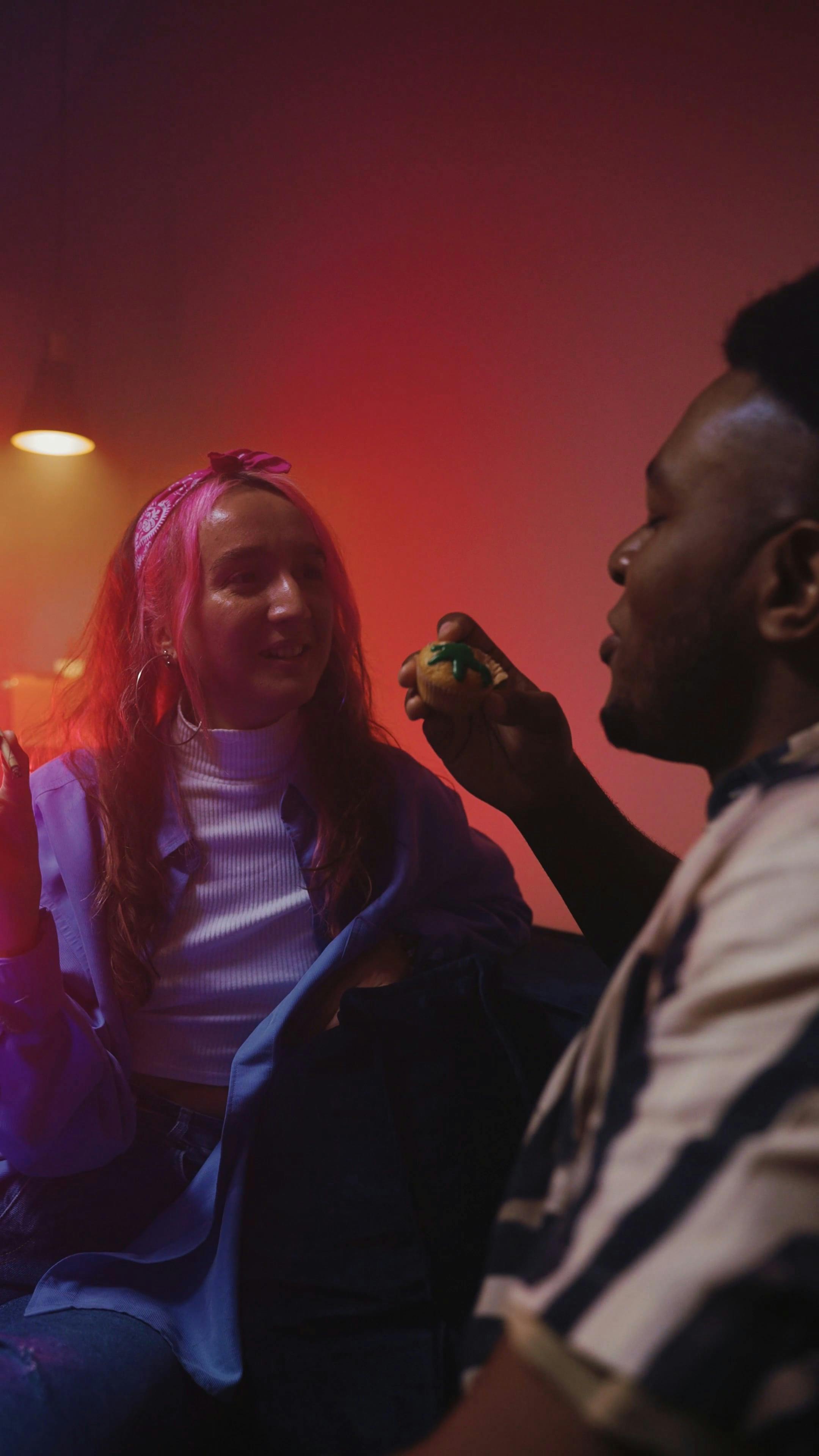 Two People Talking Together Free Stock Video Footage, Royalty-Free 4K ...