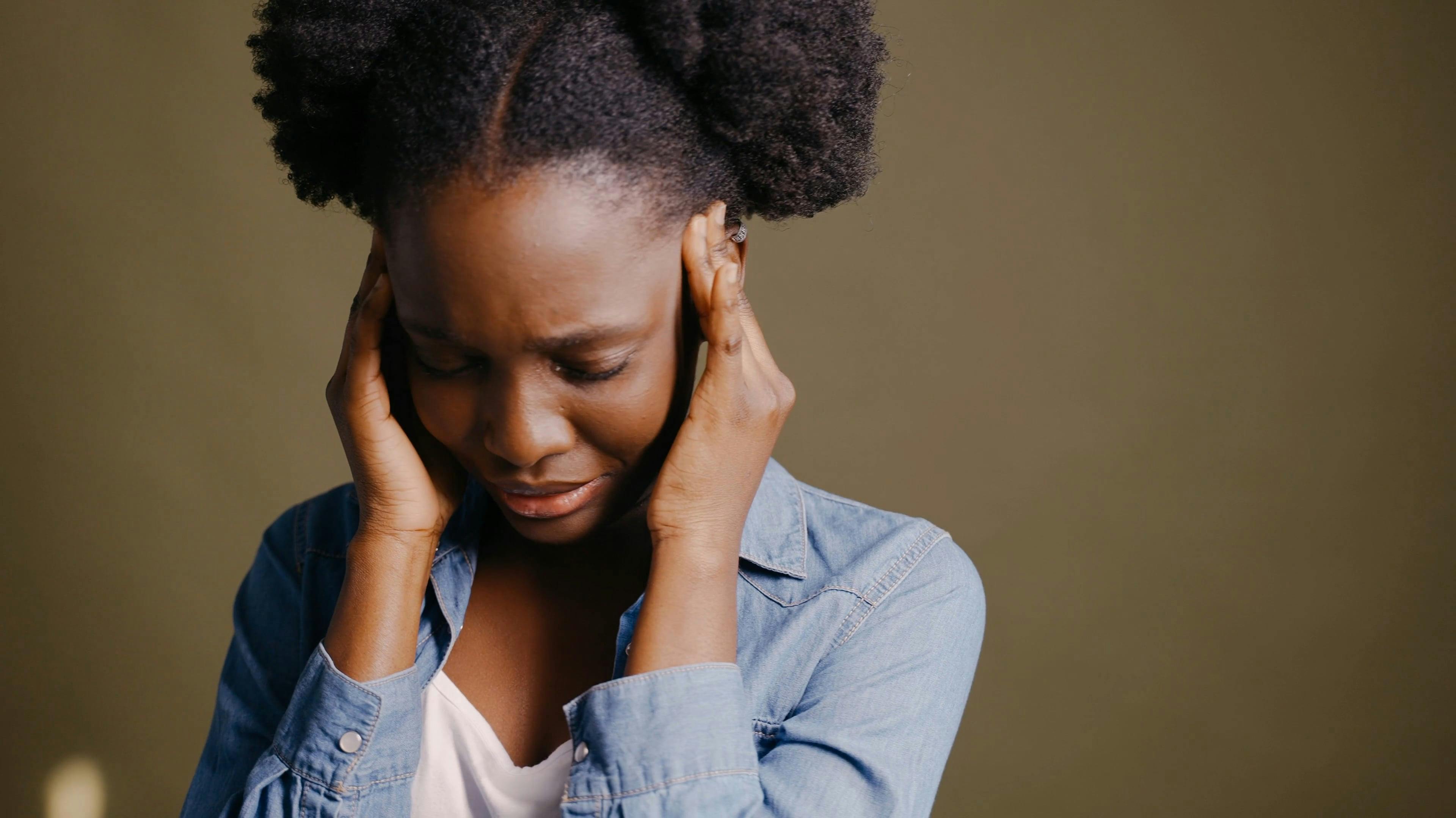 A Woman Crying and Wiping Tears Free Stock Video Footage, Royalty-Free ...