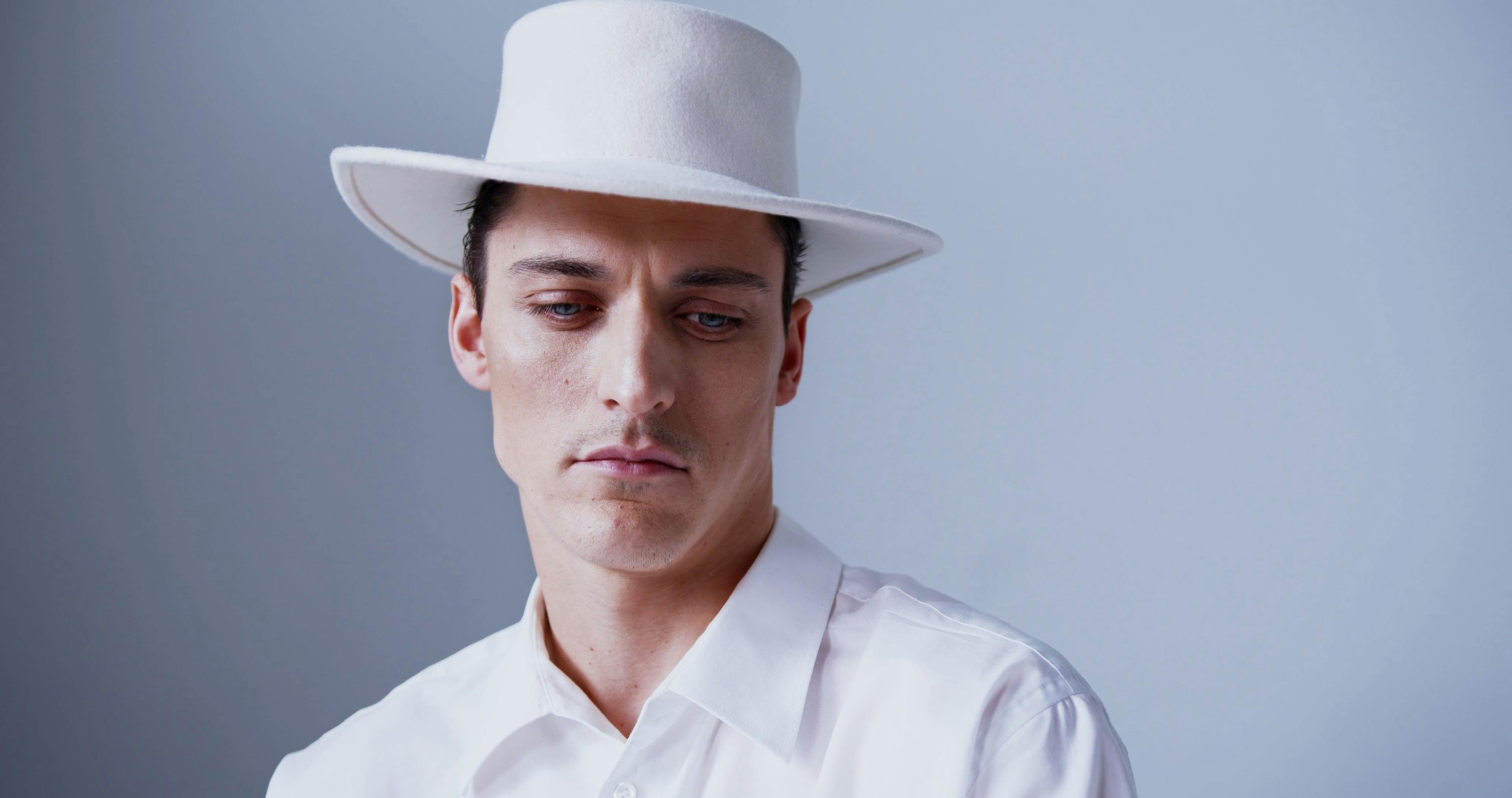 Man Wearing A White Hat · Free Stock Video