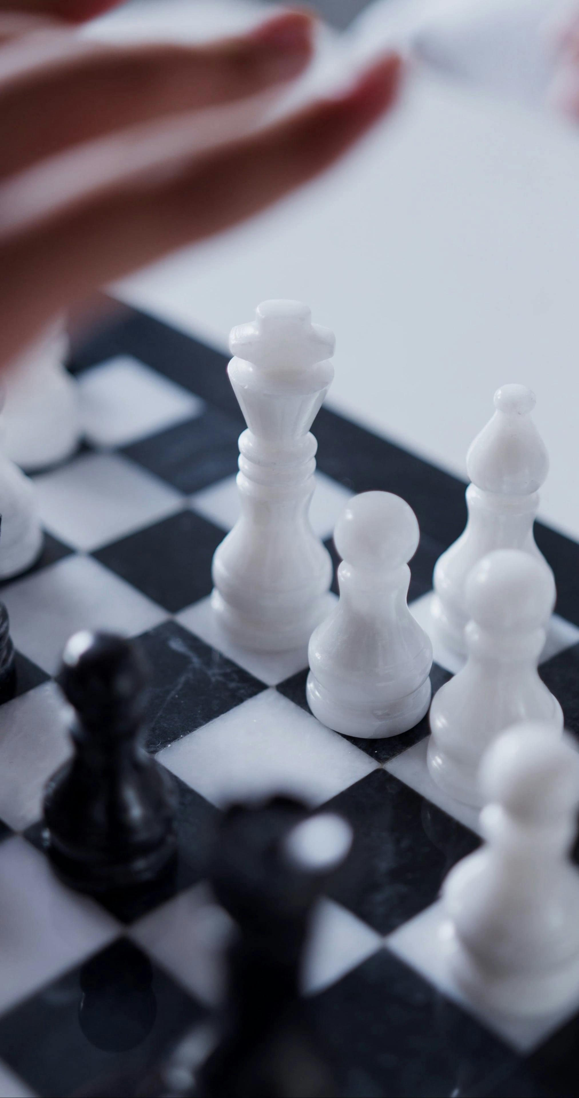 A Falling Chess Piece · Free Stock Video