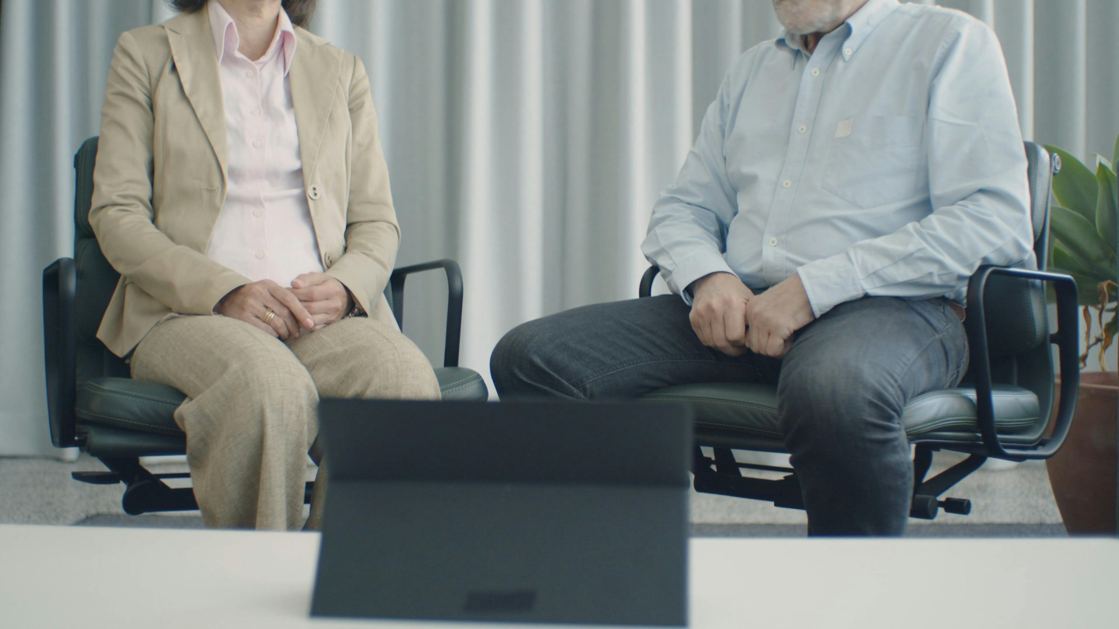 A Female Doctor Conducting a Rorschach Test · Free Stock Video