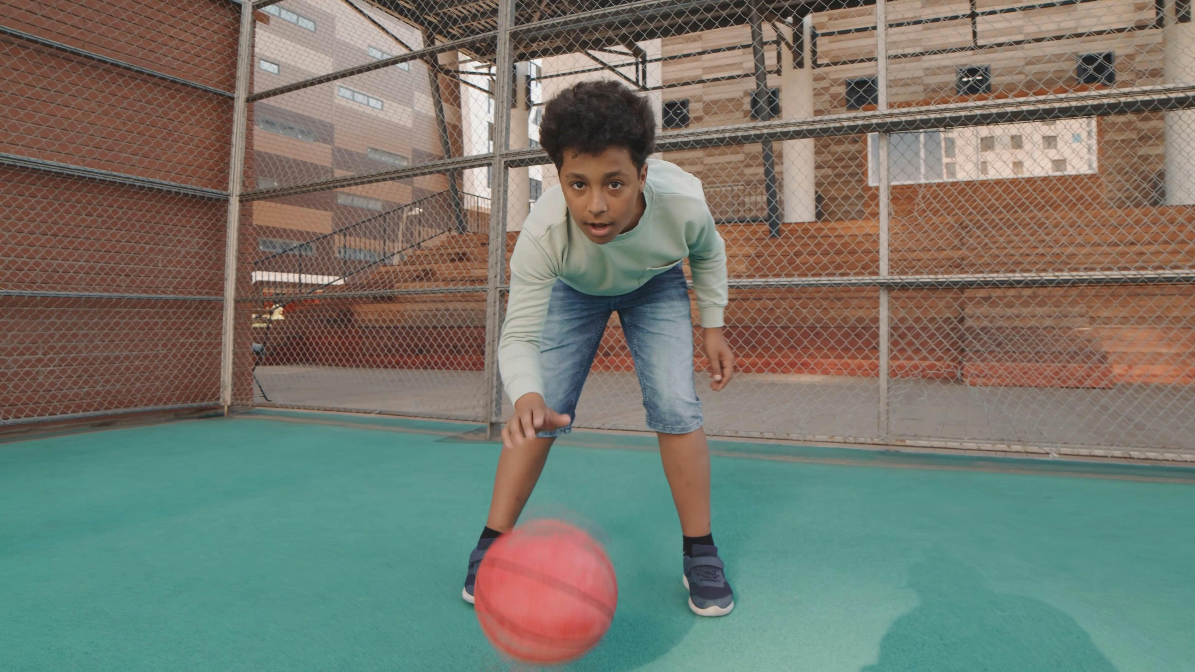 A Boy Dribbling the Ball Free Stock Video Footage, Royalty-Free 4K & HD ...