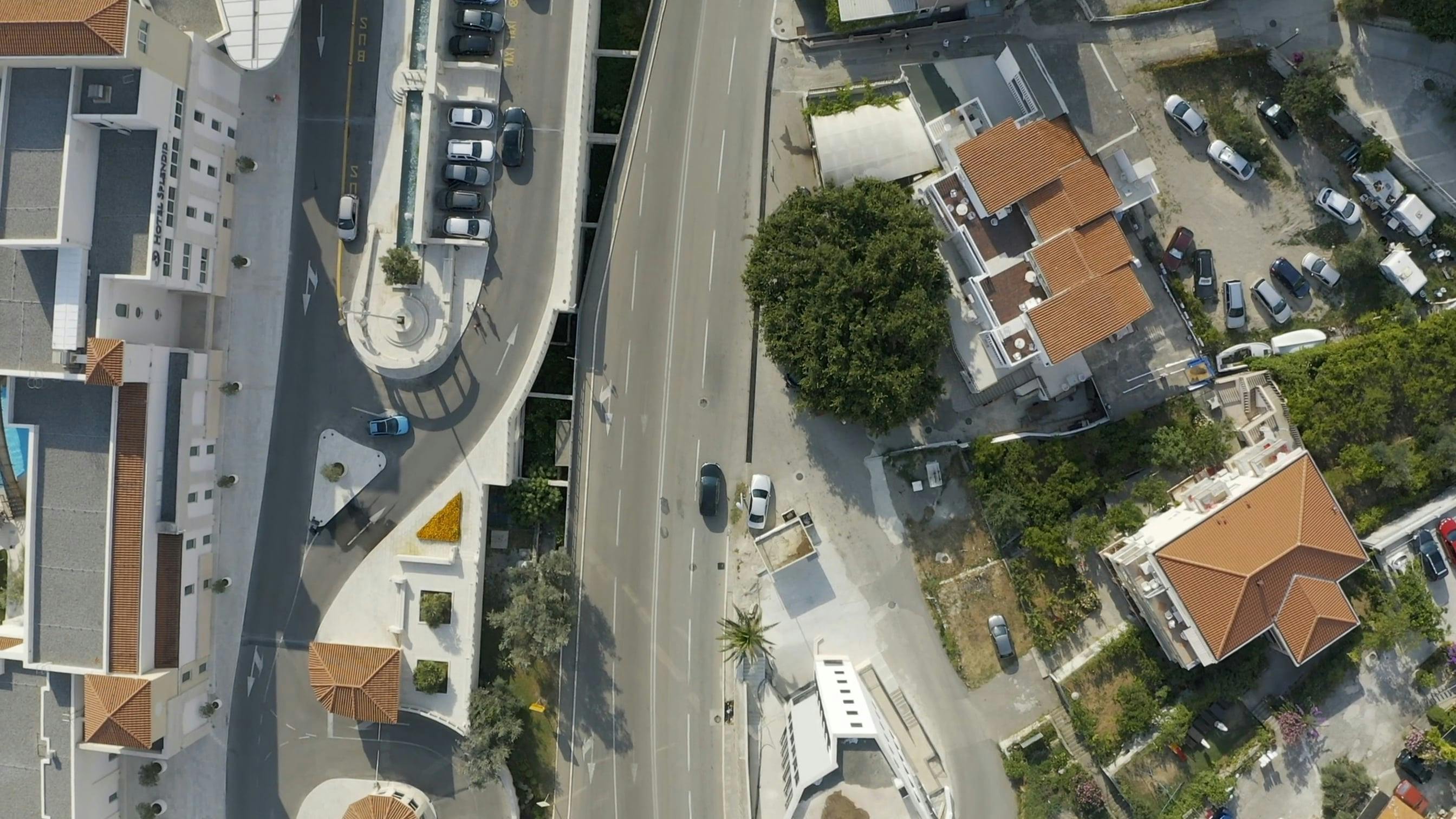 Aerial Footage of Cars on the Road Free Stock Video Footage, Royalty ...