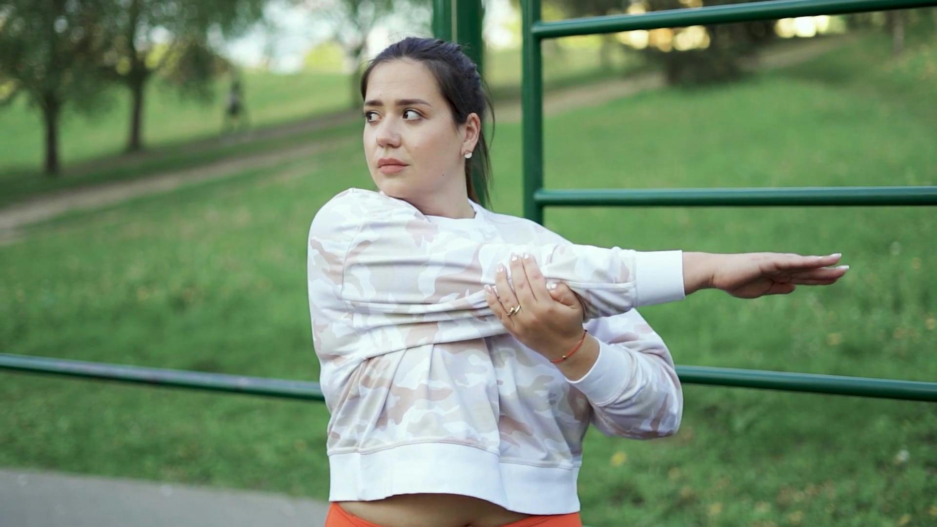 A Sad Woman Exercising Alone Free Stock Video Footage, Royalty-Free 4K ...