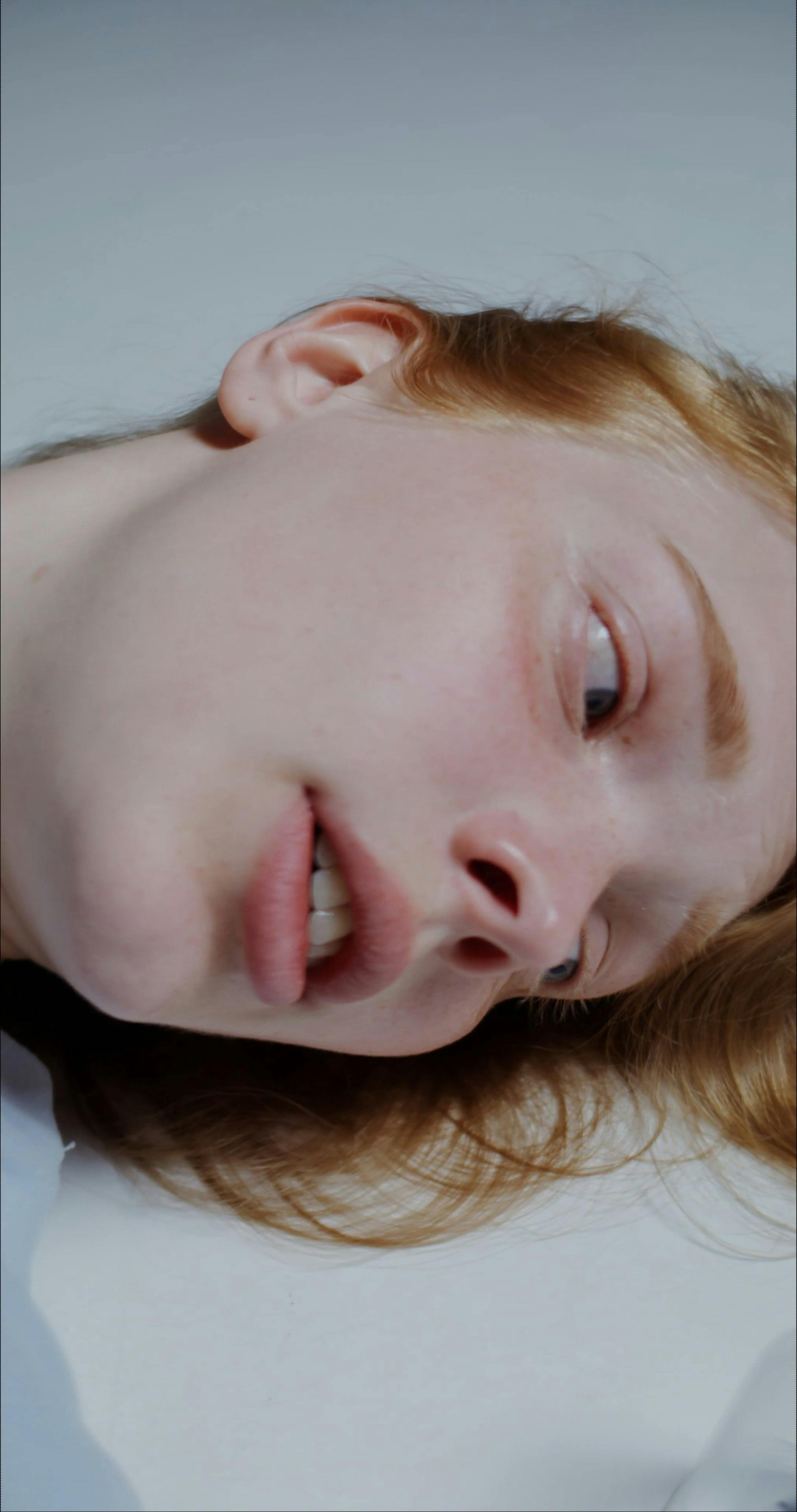 Scared Woman Of A Crawling Insect · Free Stock Video