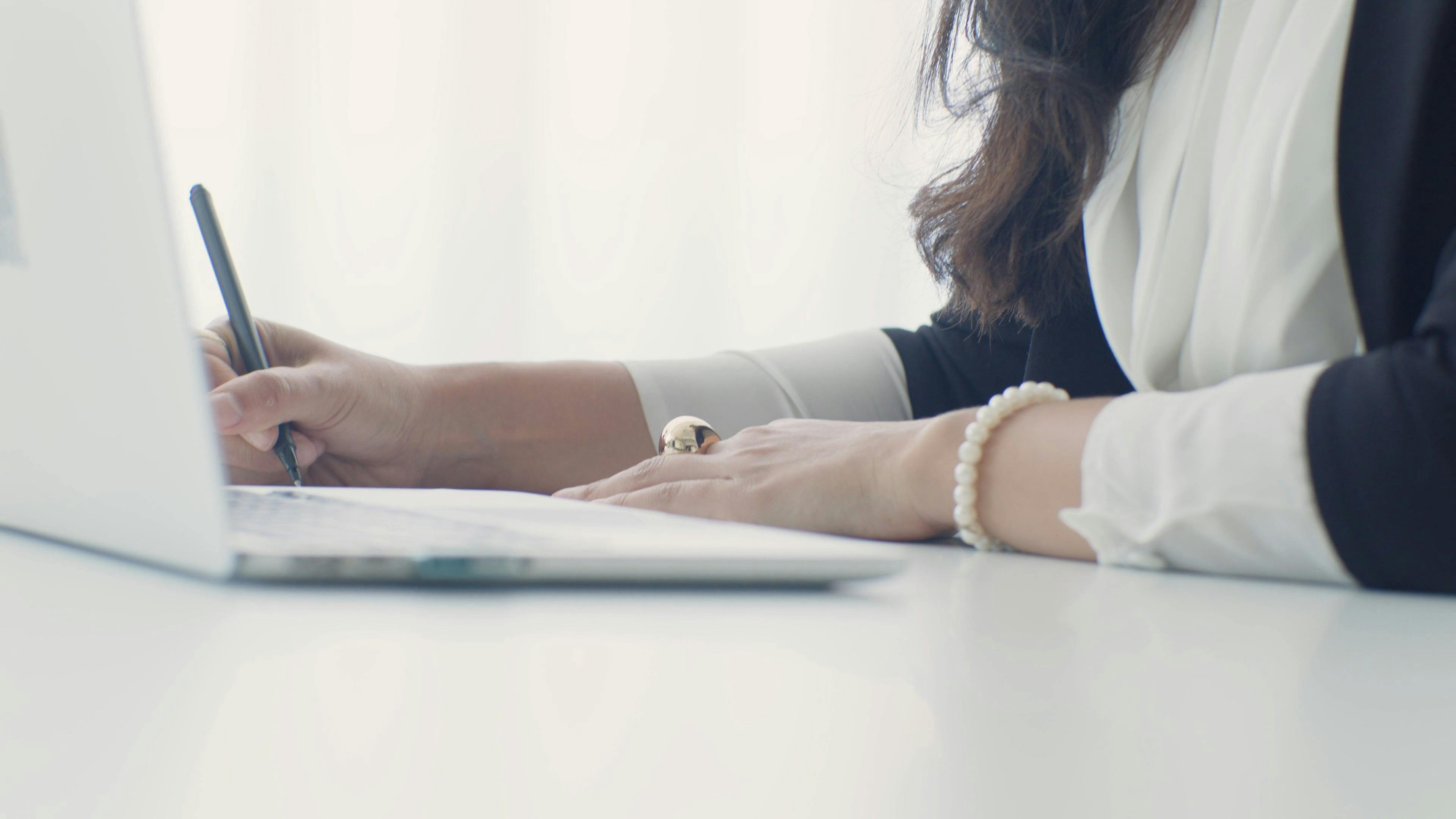 A Woman Working · Free Stock Video