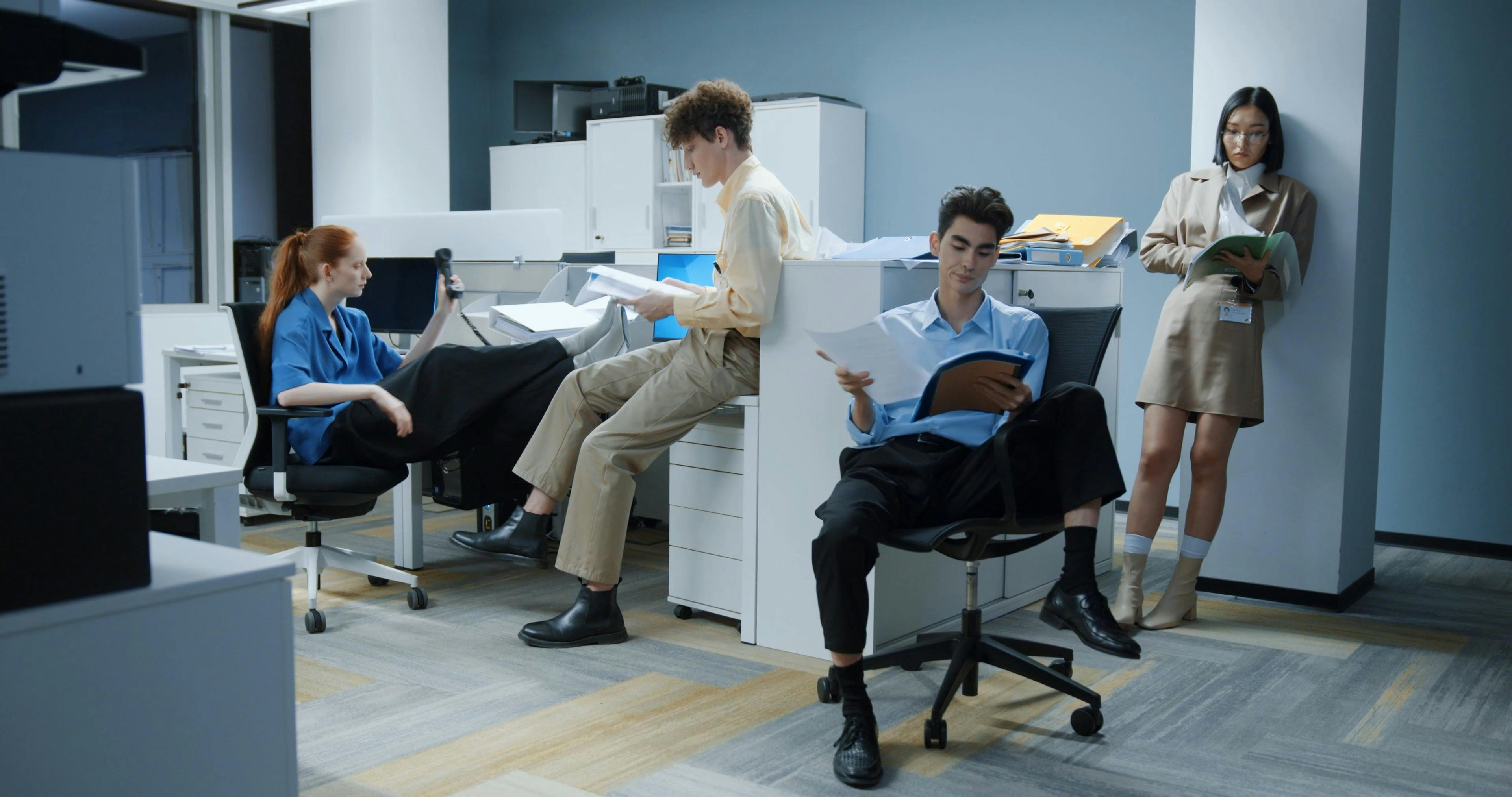 People Working at the Office Free Stock Video Footage, Royalty-Free 4K ...