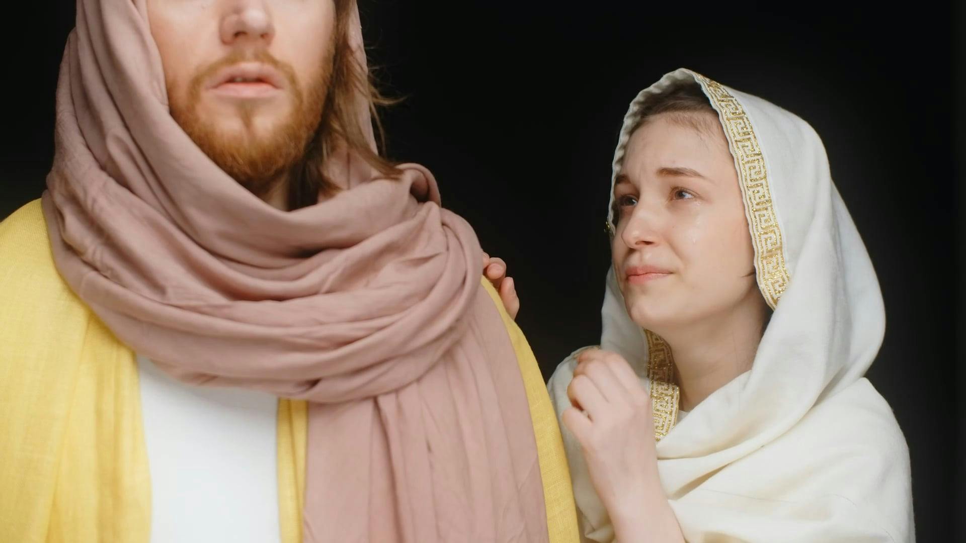 A Woman Crying in the Church while Praying Free Stock Video Footage ...
