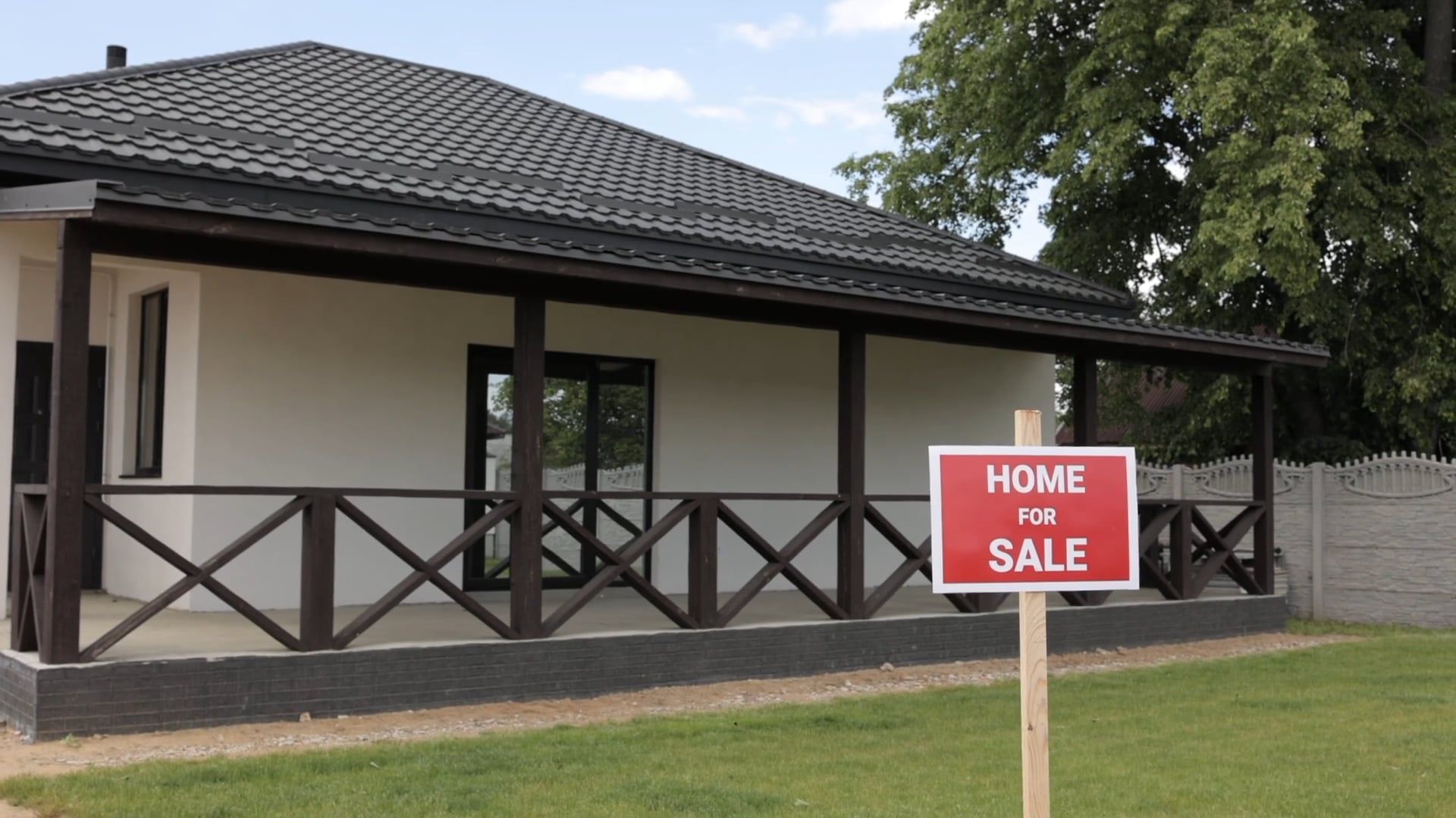 Video of a House For Sale Free Stock Video Footage, Royalty-Free 4K ...