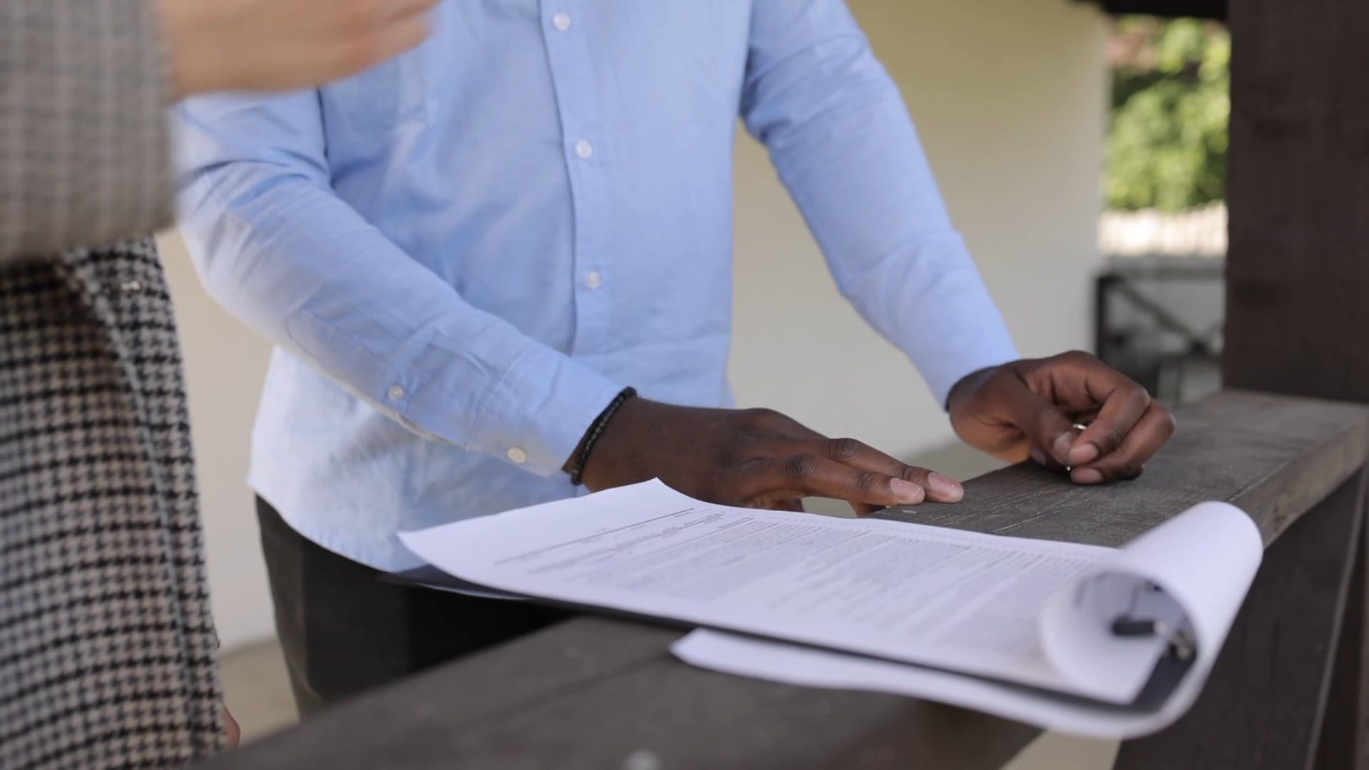 Close Up Video of a Person Signing a Document Free Stock Video Footage ...
