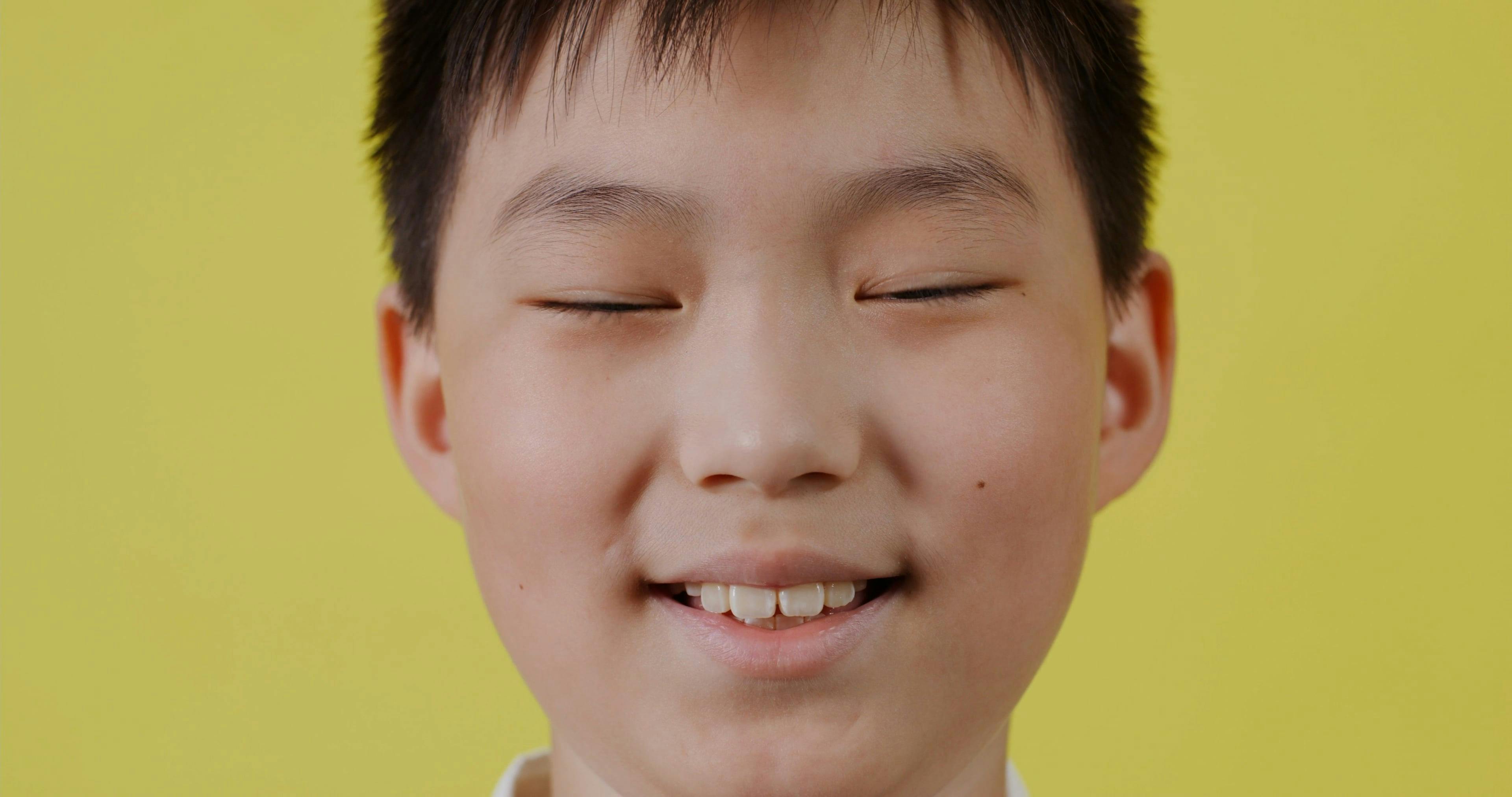 Closeup Video of a Good Looking Boy Free Stock Video Footage, Royalty ...