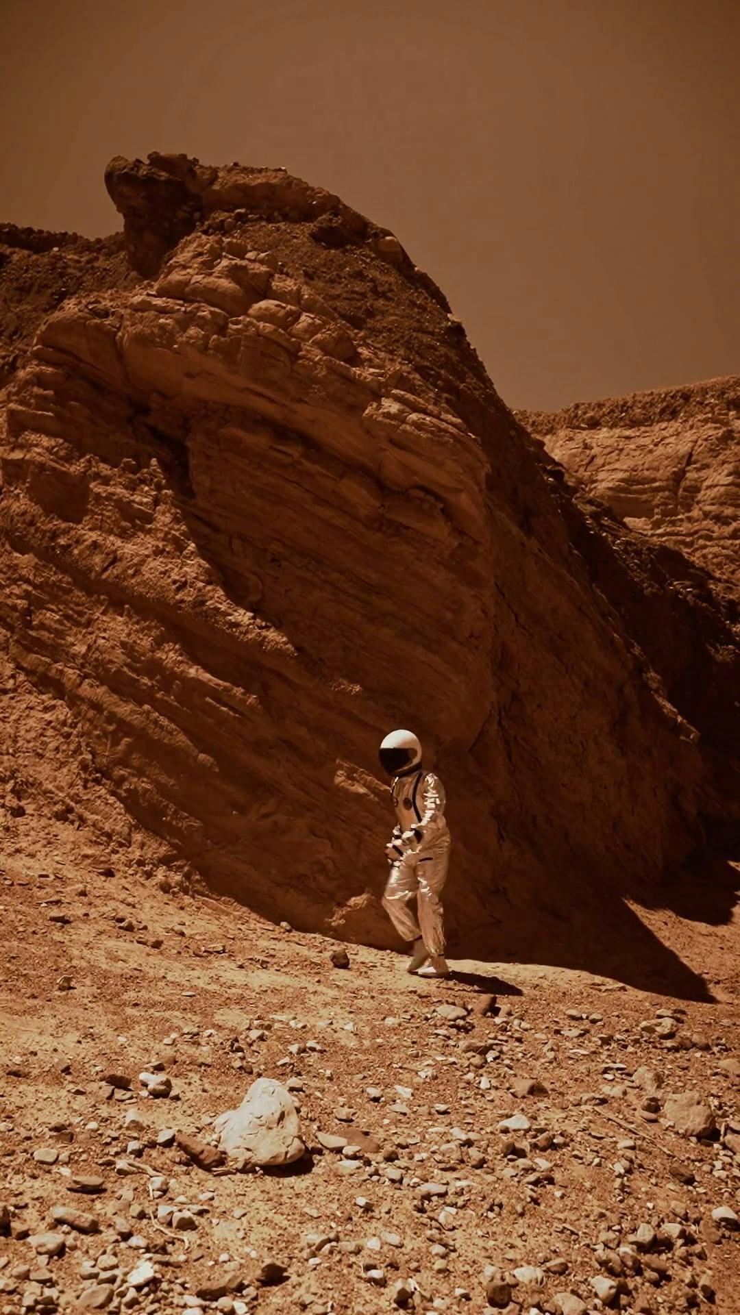 An Astronaut Exploring Mars Free Stock Video Footage, Royalty-Free 4K ...