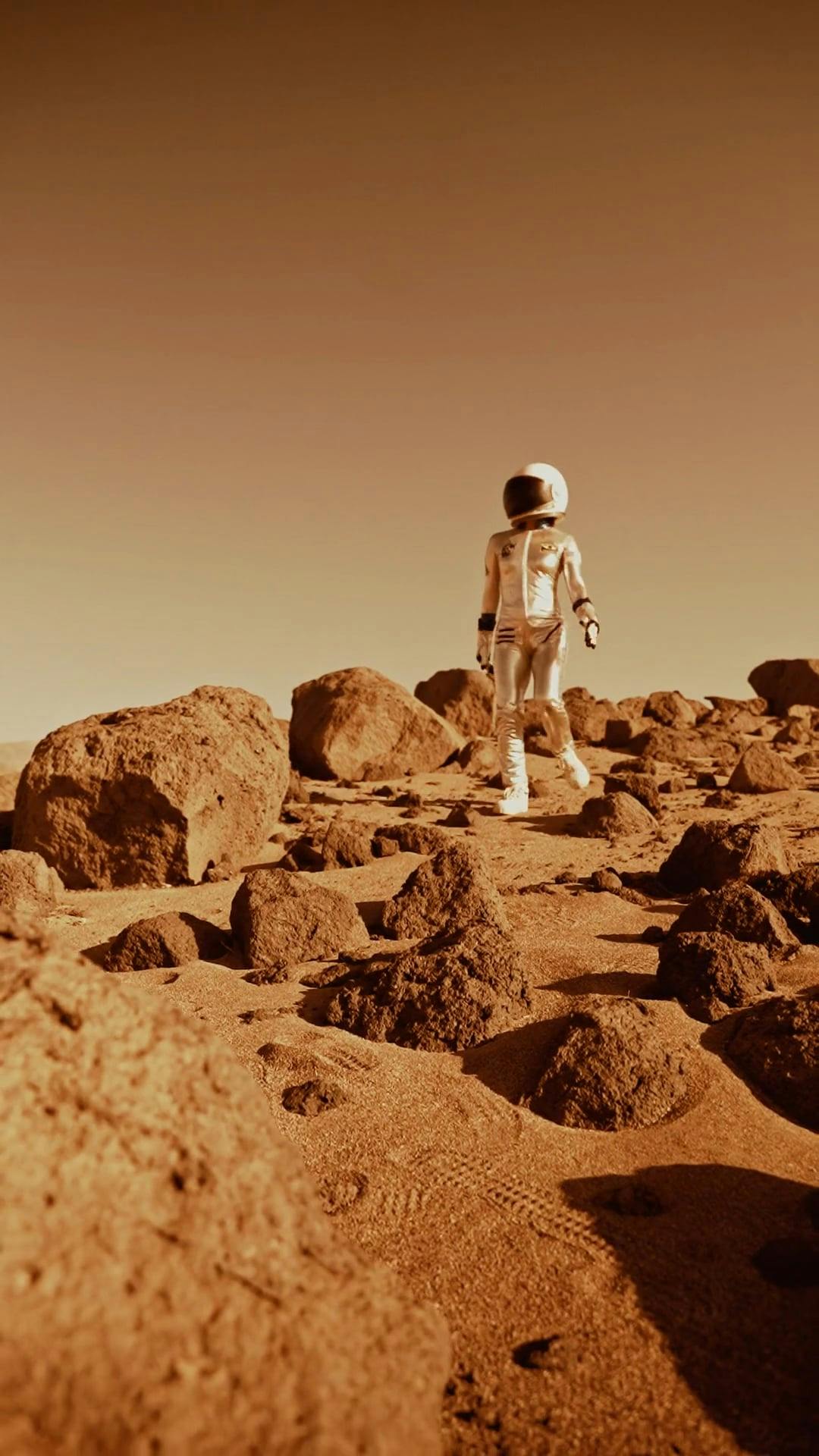 Astronauts Walking on Mars Free Stock Video Footage, Royalty-Free 4K ...
